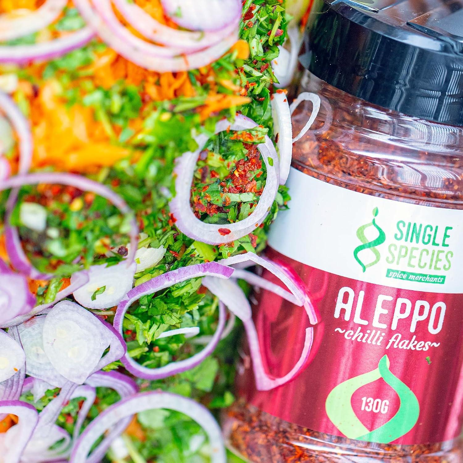 Angus & Oink Aleppo Chilli Flakes | Mild Heat Savoury Flavor with Smoky ...
