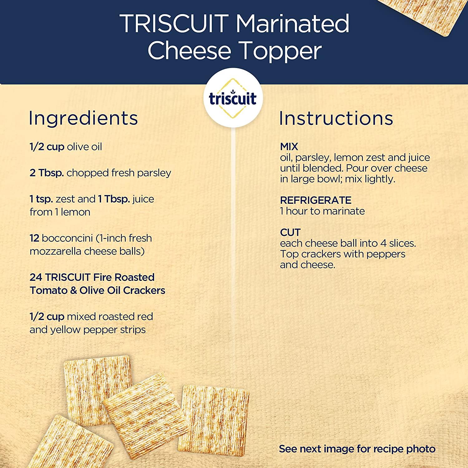 TRISCUIT Balsamic Vinegar & Basil Crackers - 8.5 oz Box | Buy Now with ...