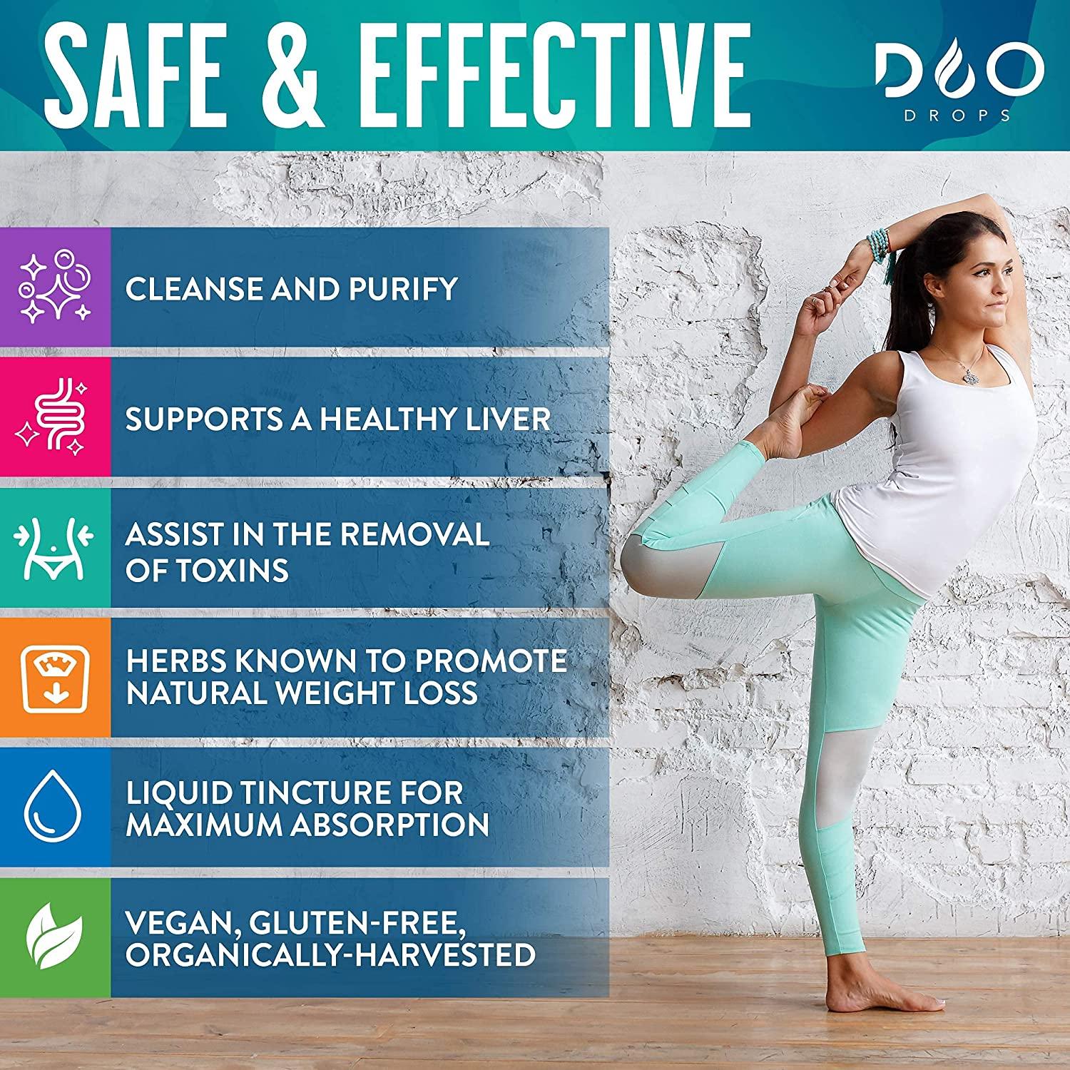 Detox Drops 14 Day Cleanse For Colon And Digestion Reduce Bloating