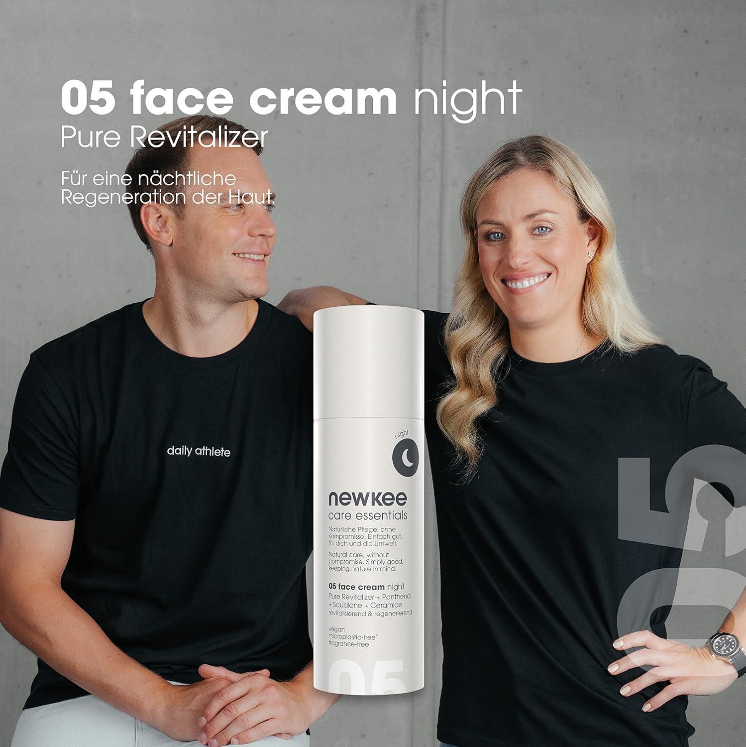 Newkee Night Cream 50ml | Vegan Intensive Moisture for All Skin Types ...