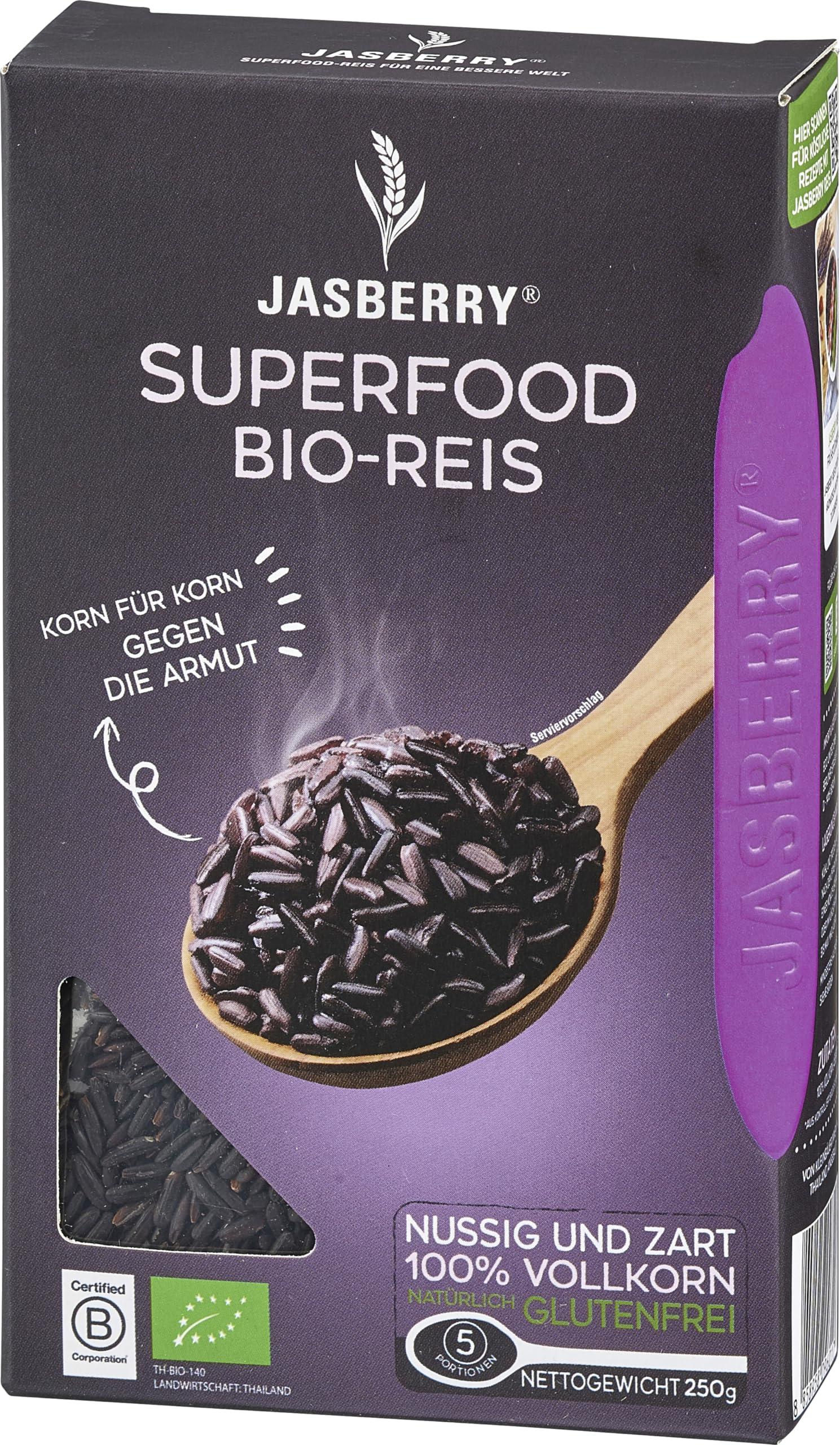 Organic Wholegrain Jasberry Rice - Superfood 250g | Pure Variant ...