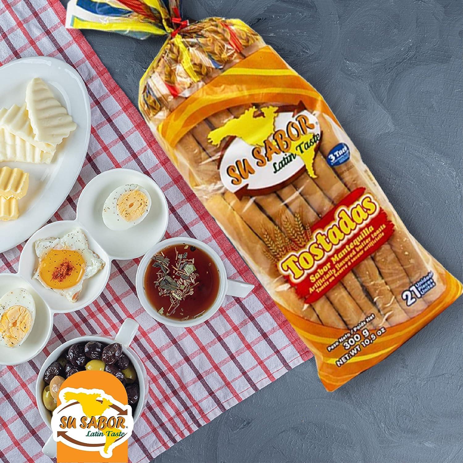 Su Sabor Butter Toast Tostadas de Mantequilla 10.5 oz - Delicious ...