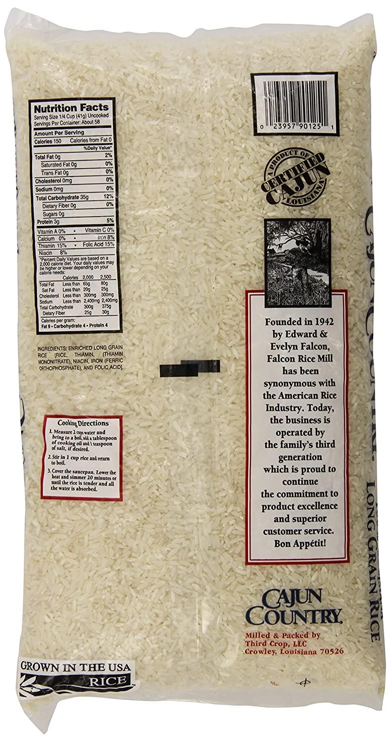 Cajun Country Louisiana Long Grain Rice - 5 lbs | Authentic Southern ...
