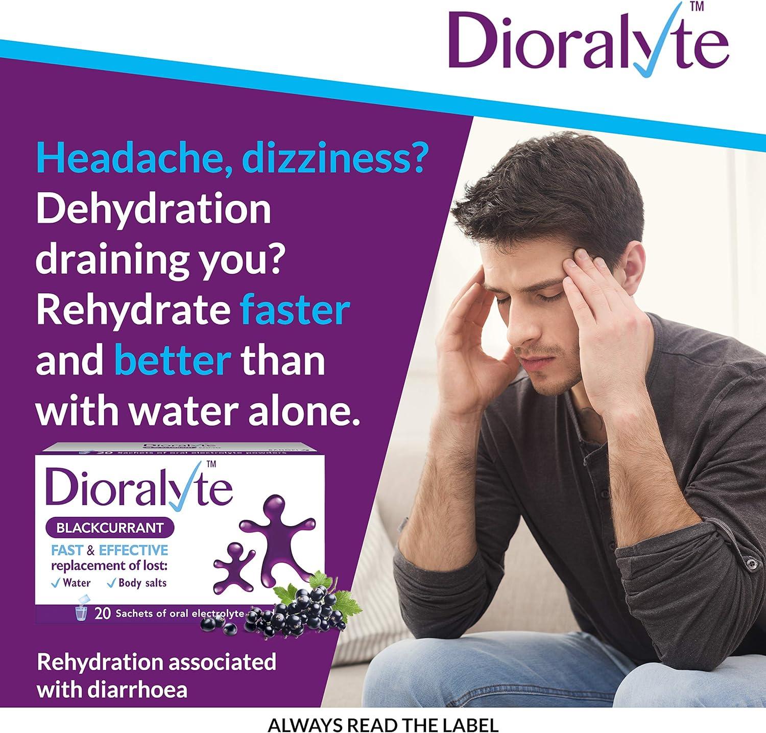 Dioralyte Blackcurrant Flavour - Fast & Effective Dehydration ...
