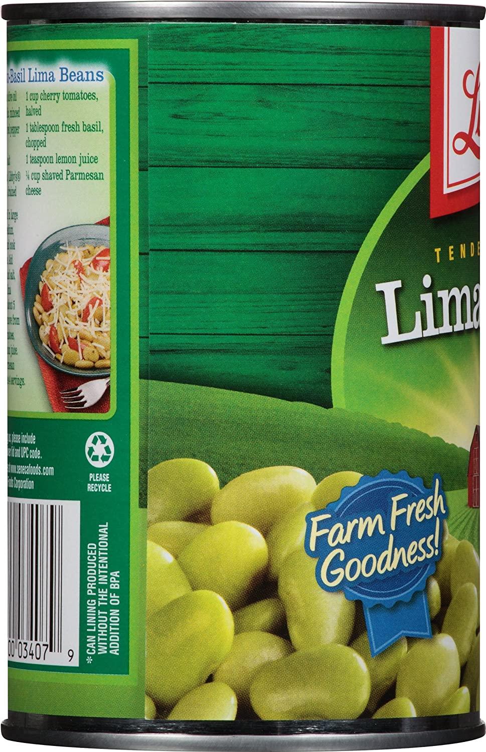 Libby's Lima Beans 15 oz (Pack of 12) - Premium Quality, Convenient Bulk Pack | Buy Now with ...