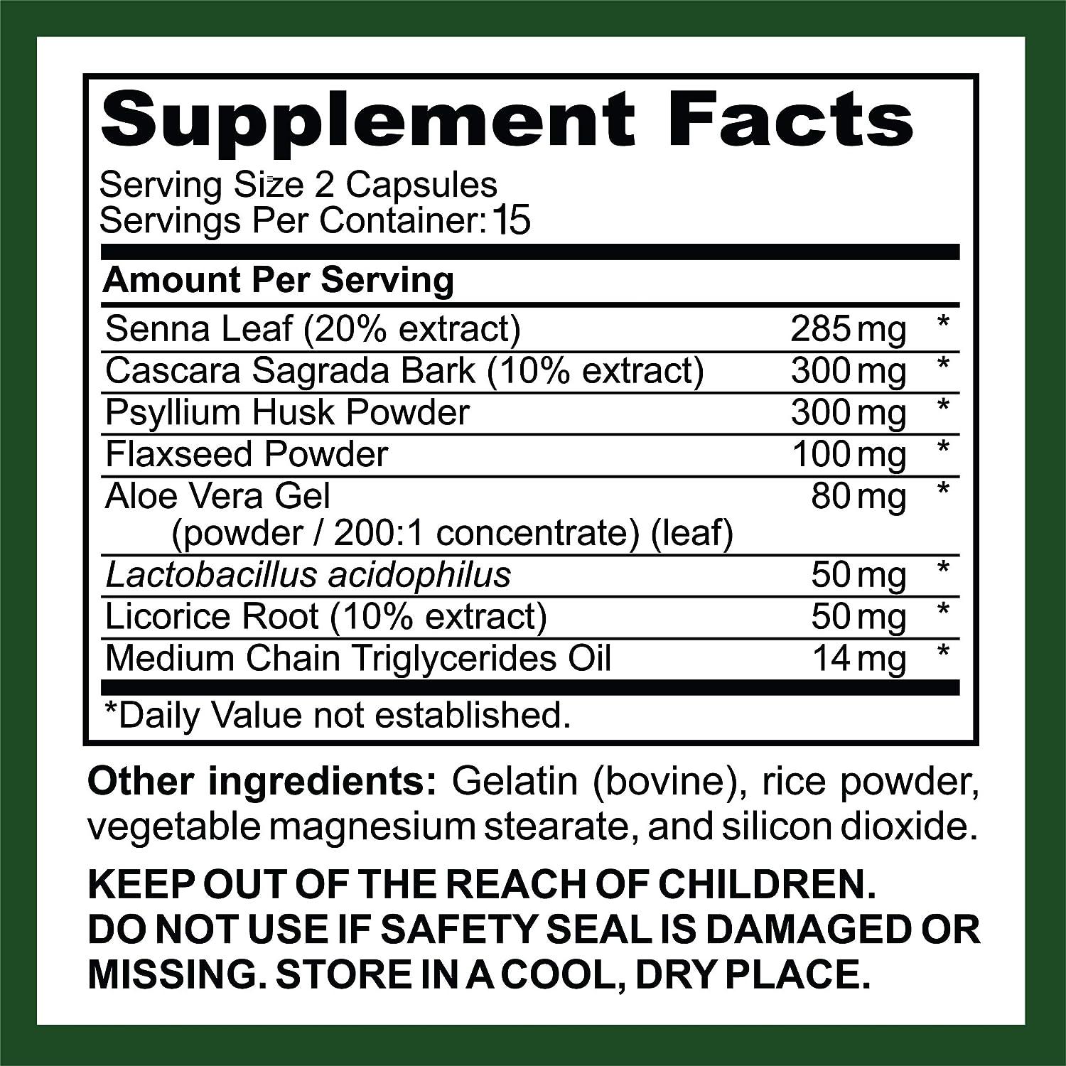 Saint Mingiano 15 Day Cleanse | Natural Colon Detox & Laxative for ...