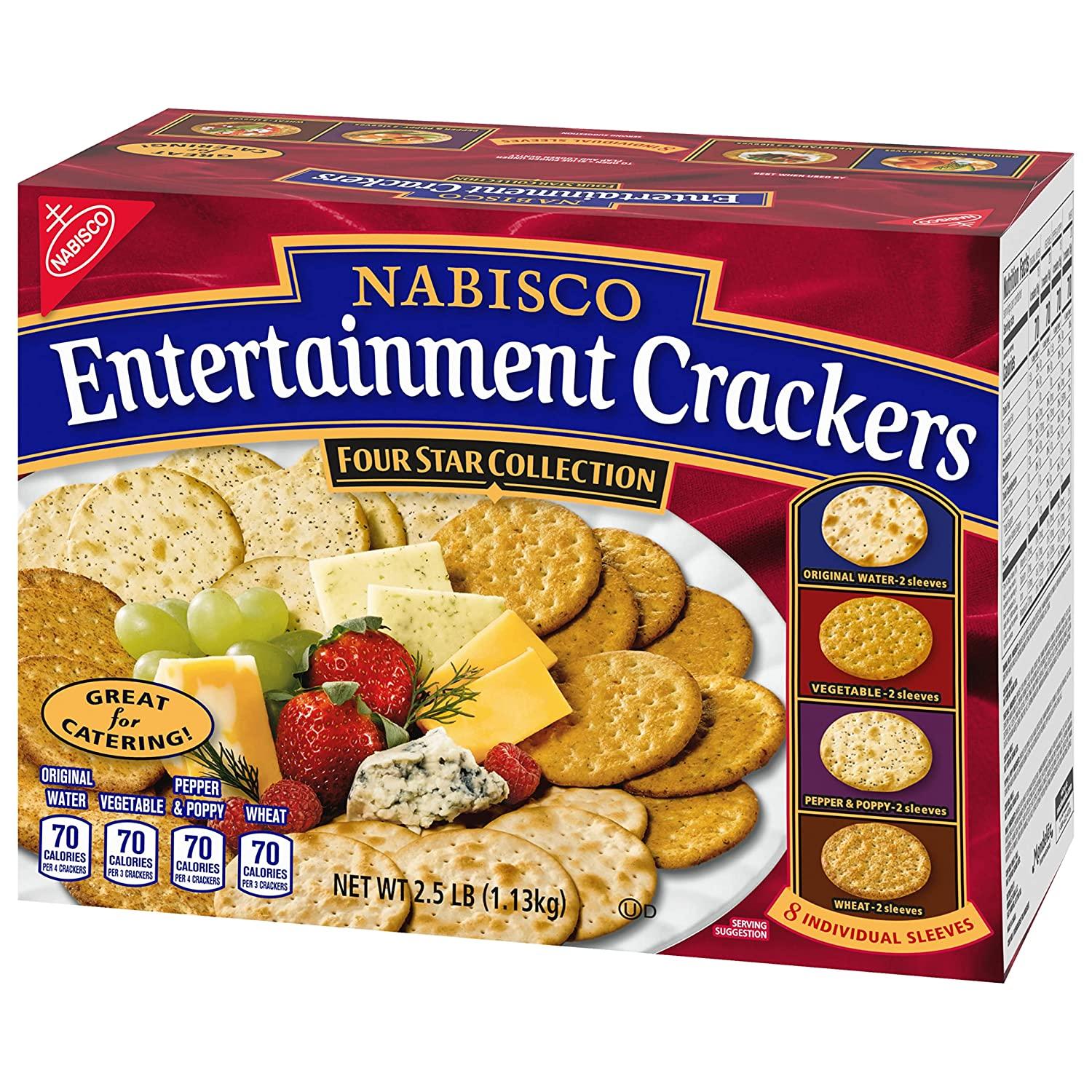 Nabisco Entertainment Crackers Four Star Collection 40 Ounce - Premium ...