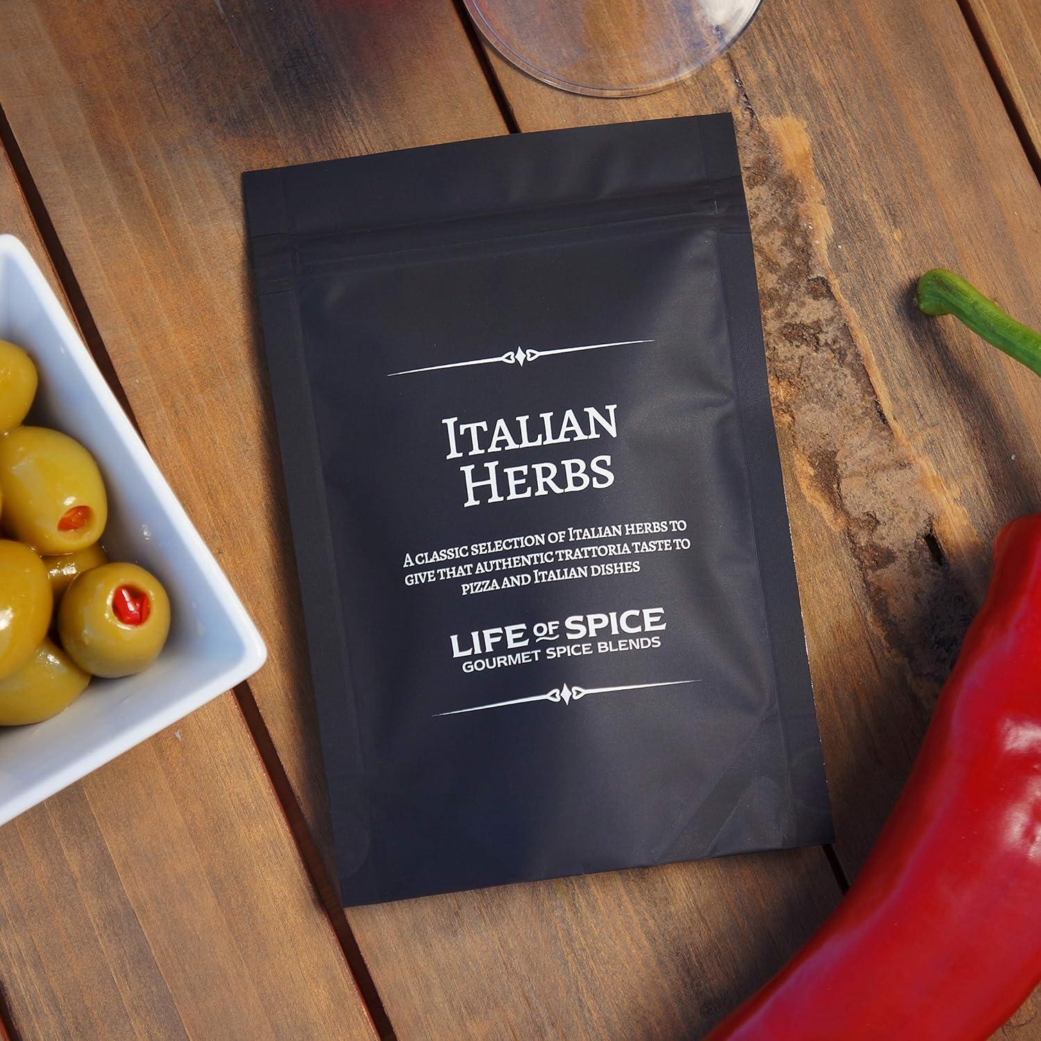 Life of Spice Italian Herbs | Great Italian Herb Blend | (20g) with ...