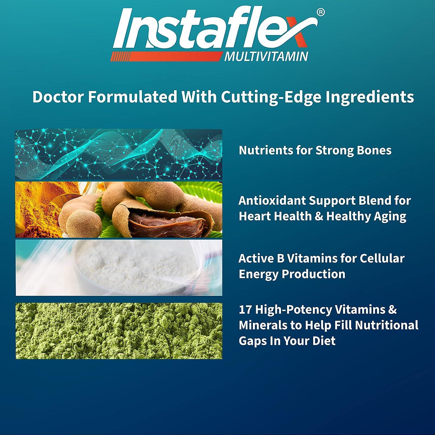 Instaflex Multivitamin: Supports Mobility & Bone Health - 90 Tablets ...