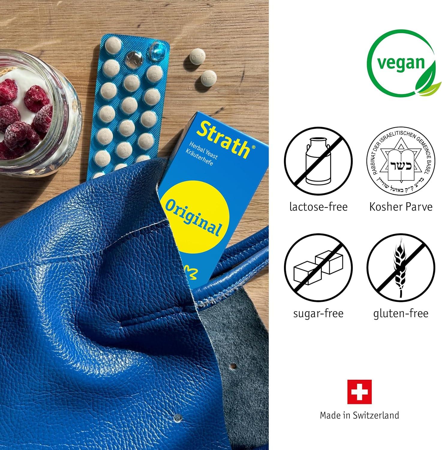 Bio-Strath Original Tablets (100) - Food Supplement with Herbal Yeast ...