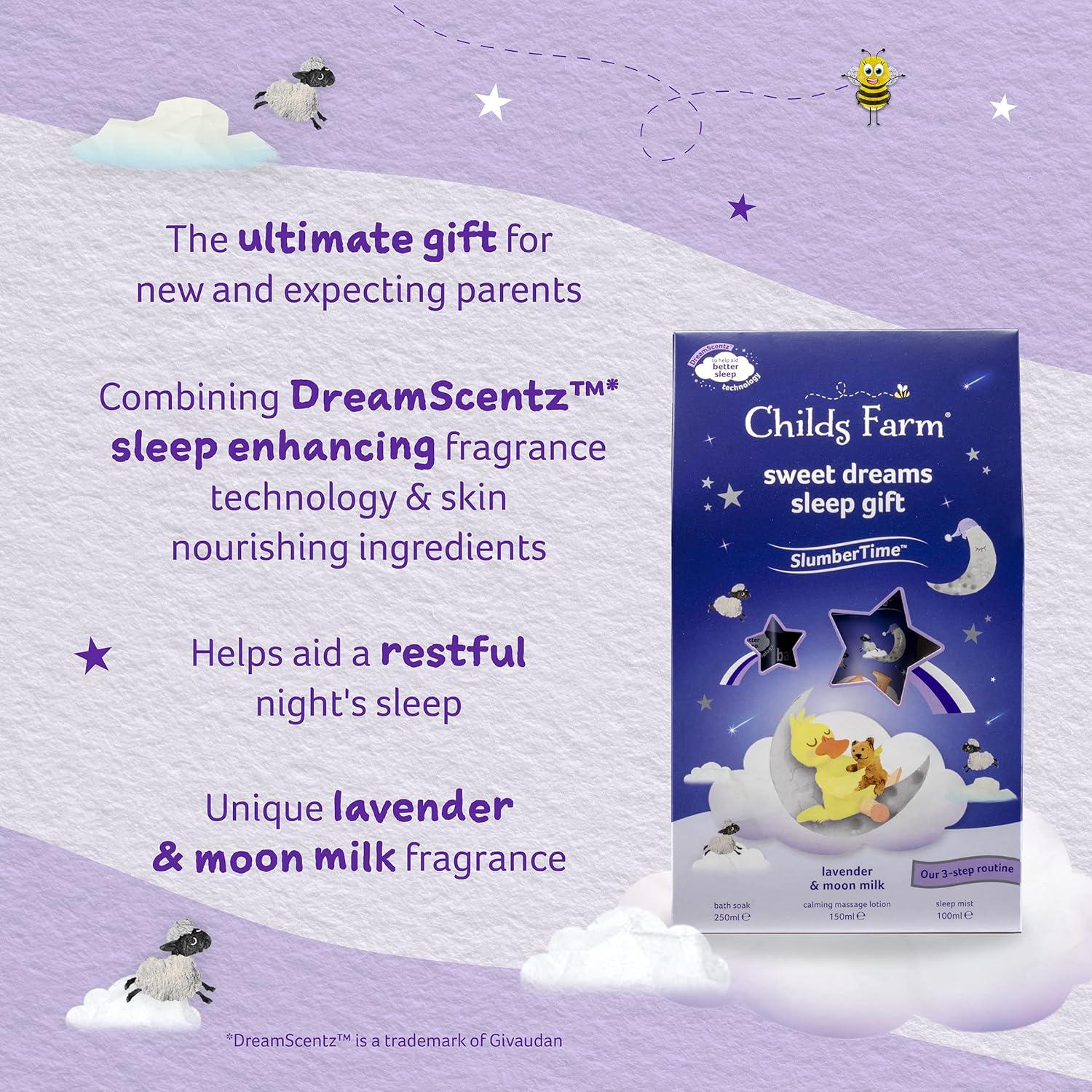 Childs Farm Slumber Time Sleep Gift Set with Lavender and Moonmilk ...
