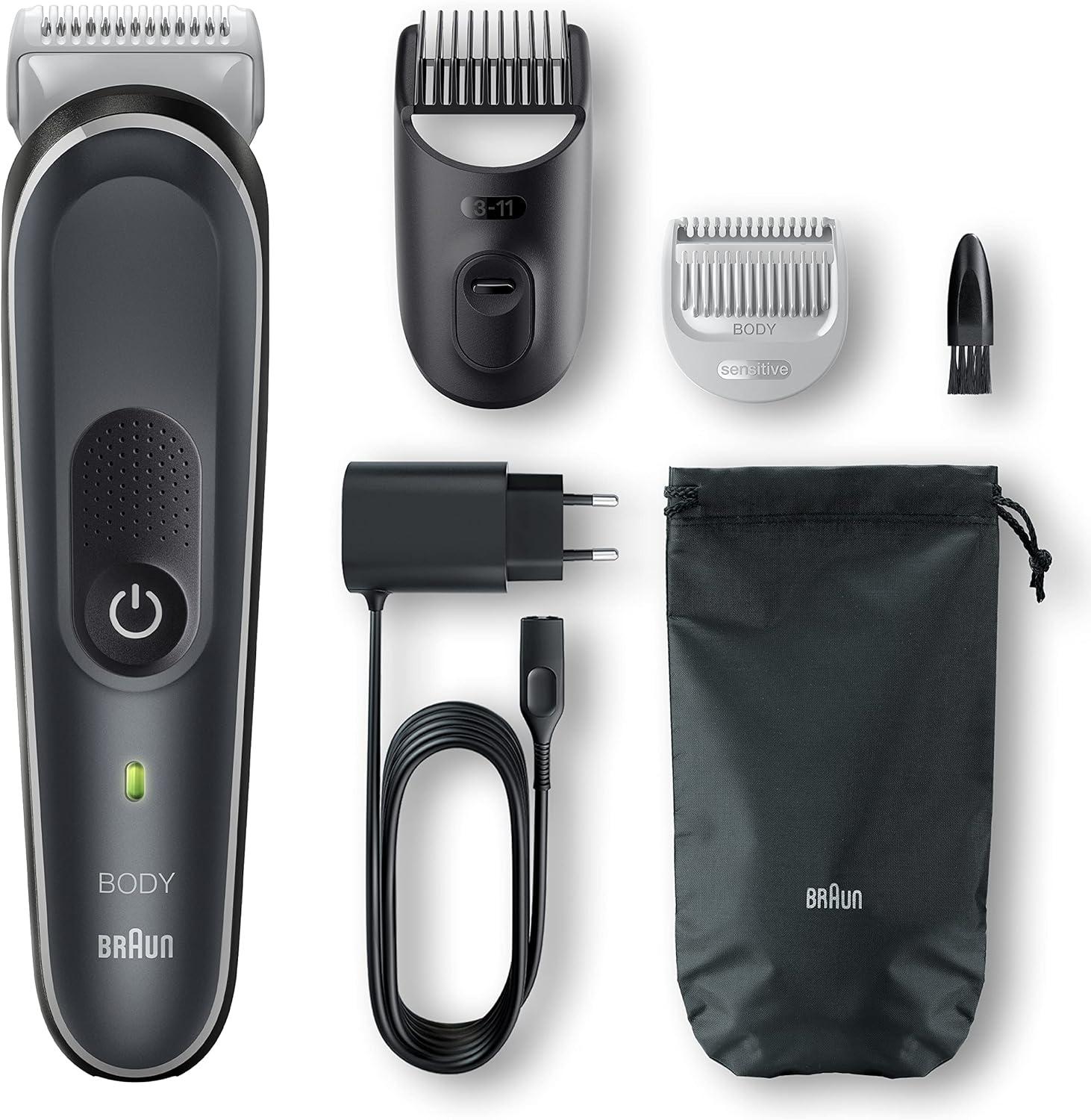 Braun Body Groomer 5 with SkinShield Technology for Men | Wet & Dry ...