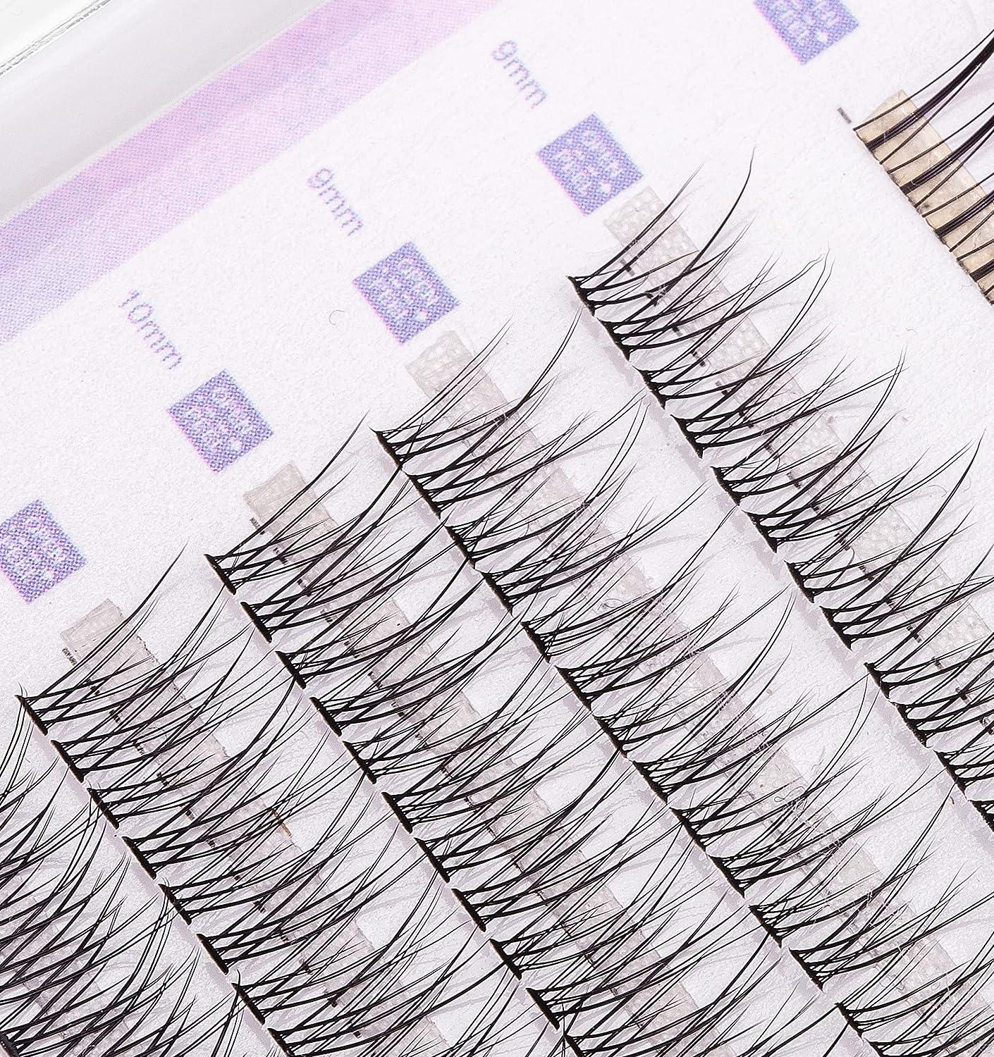 Ninetynine 240pcs Mixed Pack C Curl False Eyelash Extension Individual ...