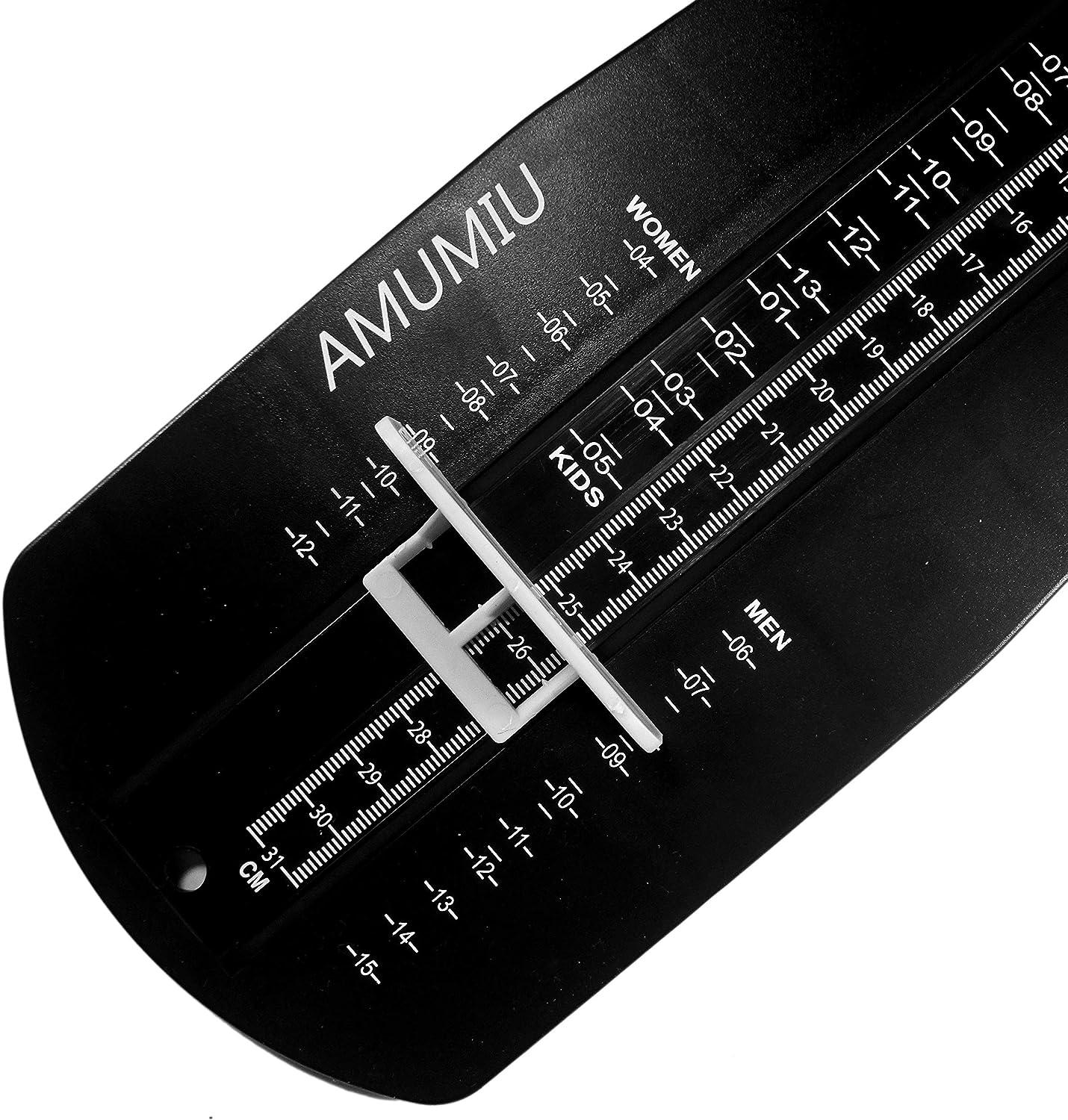 AMUMIU Shoe Measuring Device for Kids & Adults - Feet Measurement Ruler ...