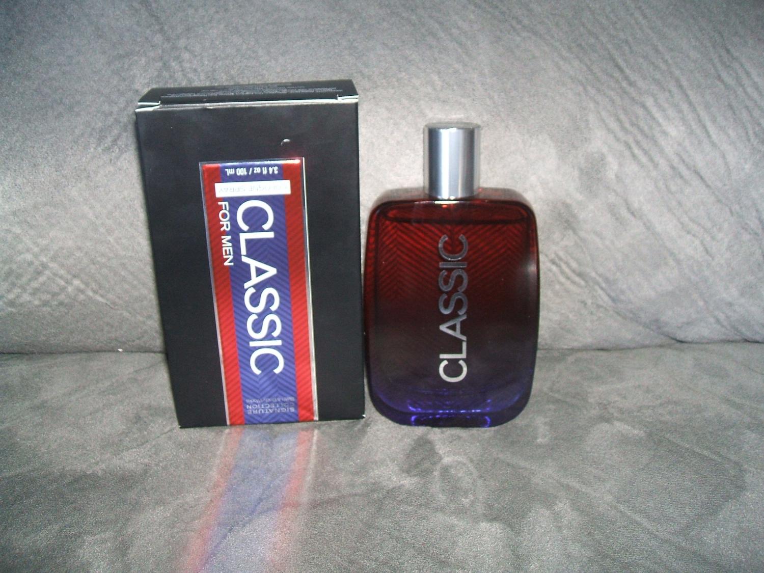 Bath and Body Works Signature Collection Classic Men Cologne Spray 3.4 ...