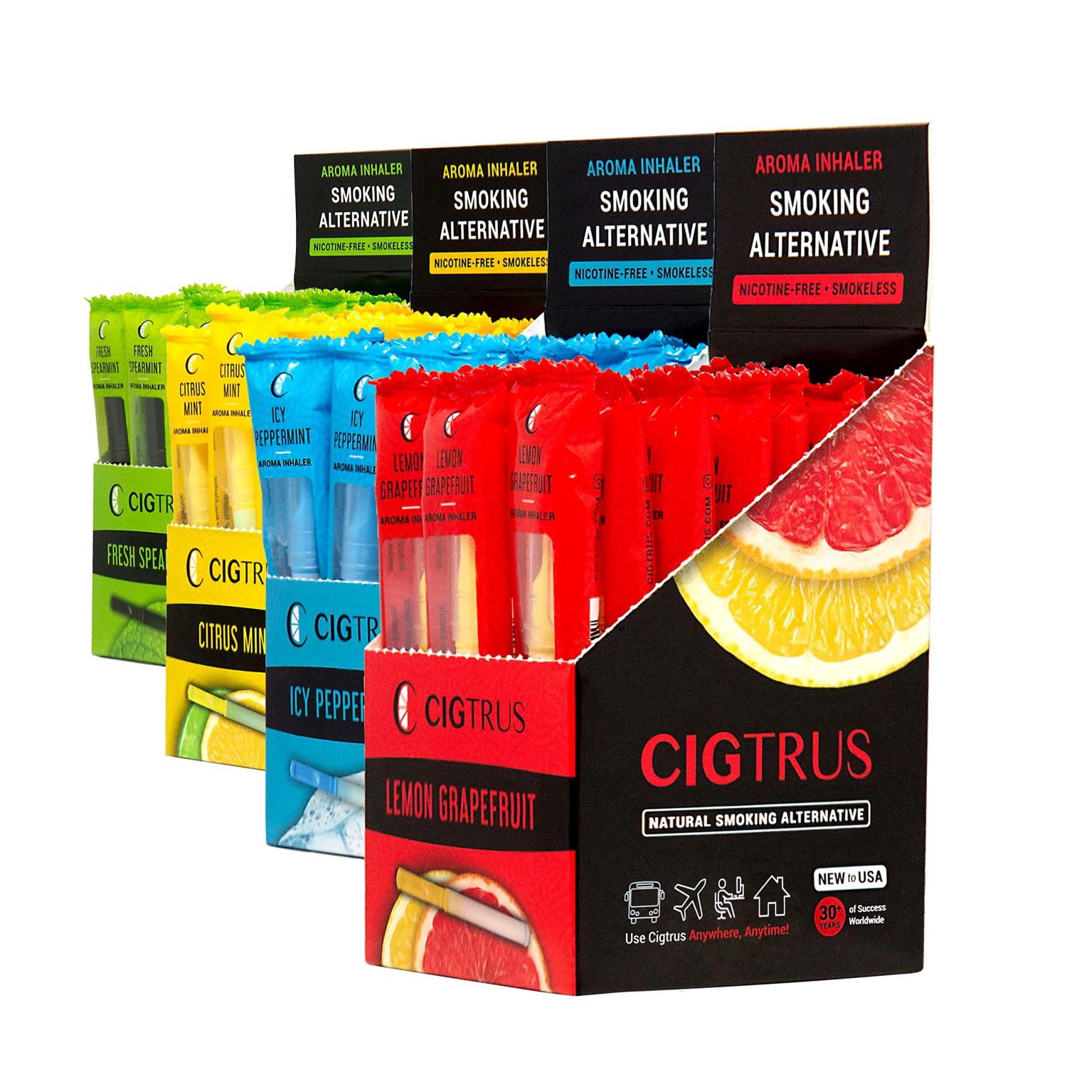Citrus Oral Fixation Craving Relief Inhaler - Tobacco & Nicotine Free ...