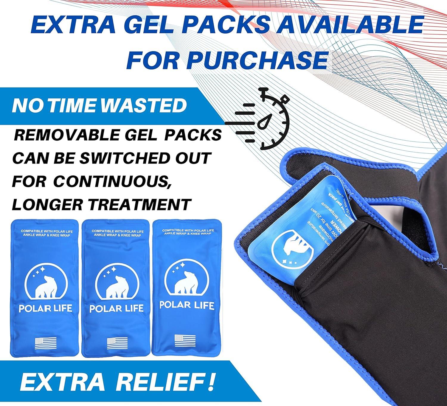 Ankle and Foot Ice Pack - Hot & Cold Therapy for Achilles Tendonitis ...