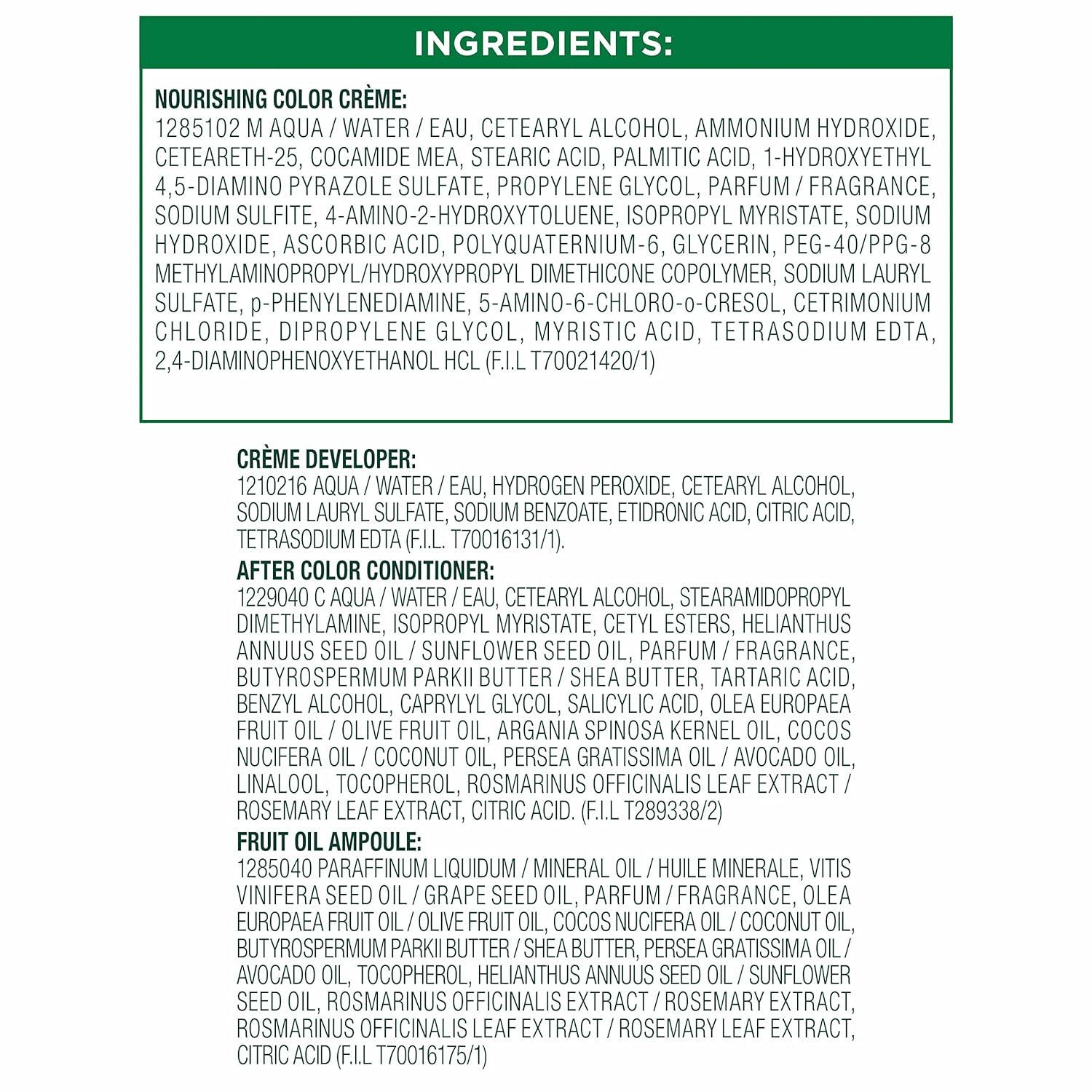 Garnier Nutrisse Nourishing Creme 42 Deep Burgundy Hair Color - Black ...