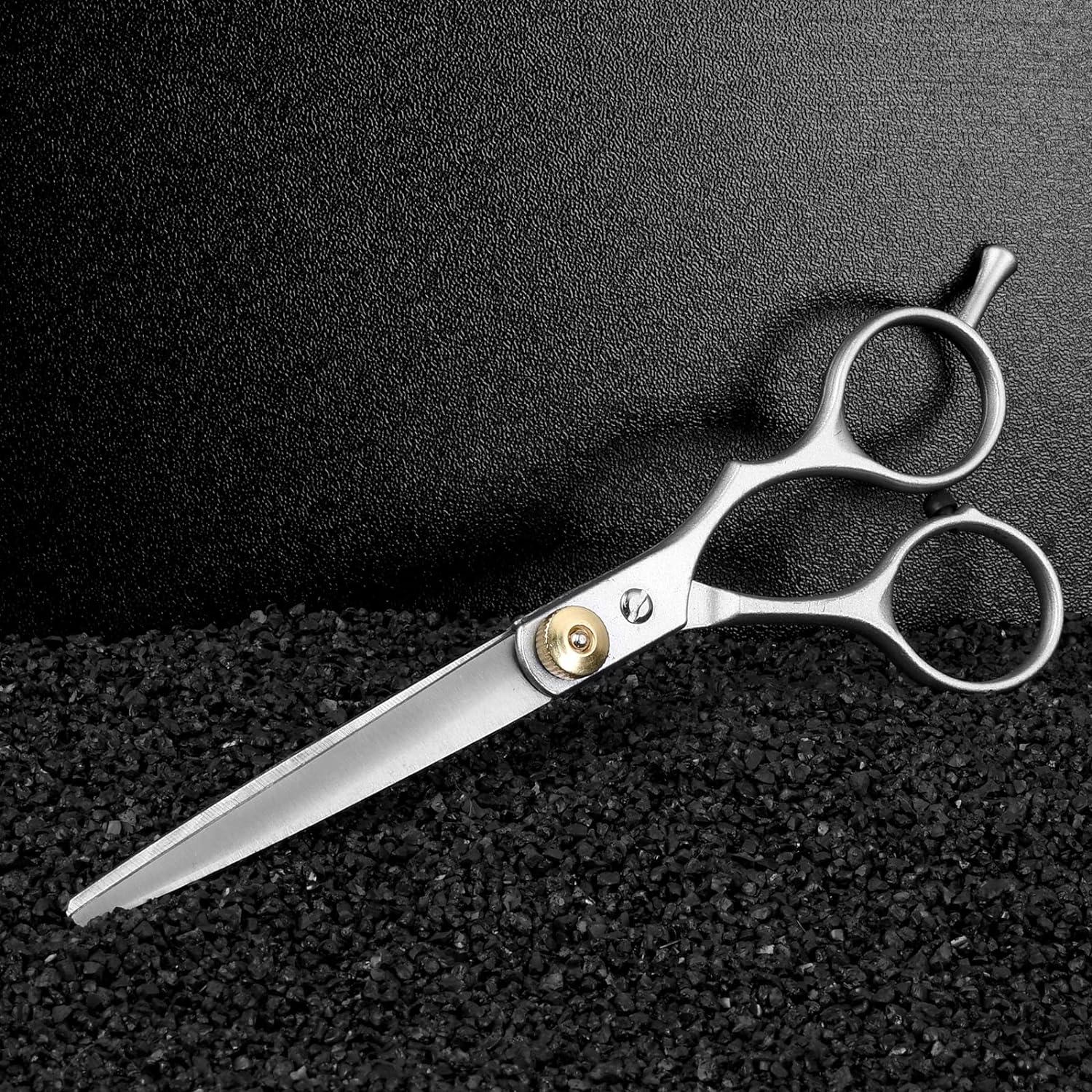 FCYSY Hair Cutting Scissor Thinning Set - Professional Hairdressing Kit ...