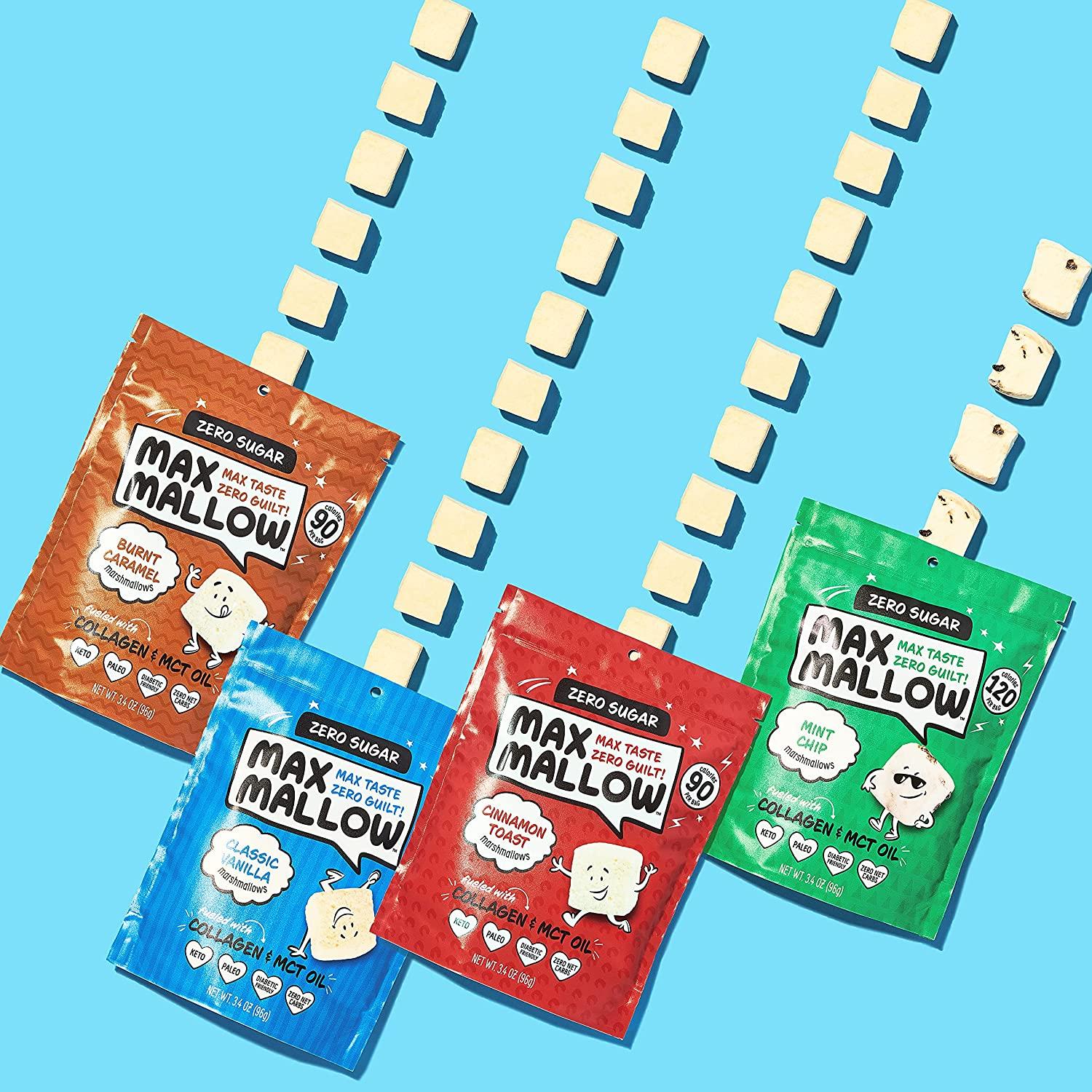 NEW Max Sweets Snacks Low Carb Keto Variety Pack Max Mallows - Atkins ...