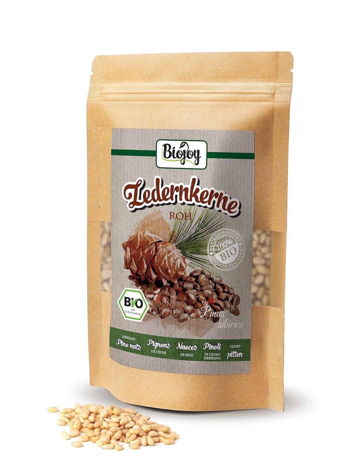 Buy Biojoy ORGANIC Cedar Nuts from Siberia (250g) - Shell-Free Pine ...