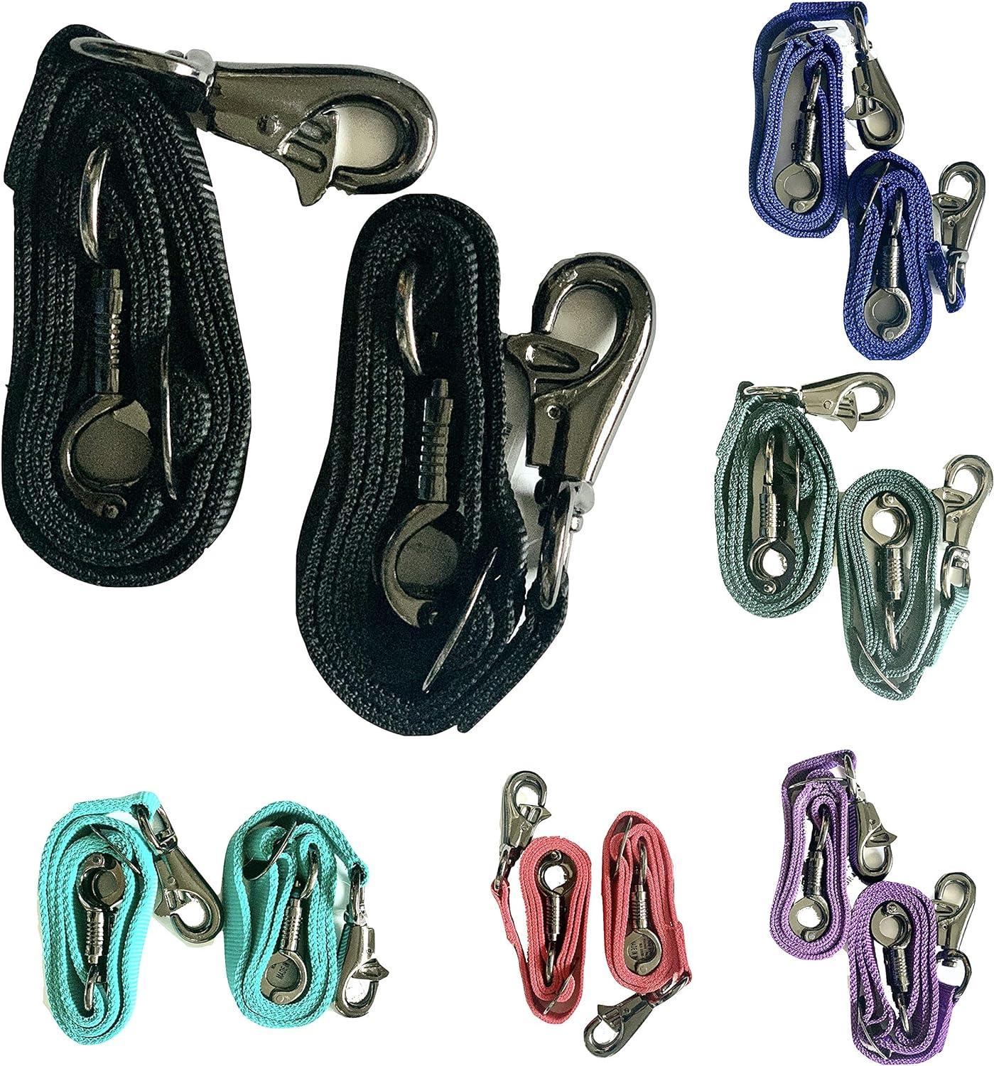 Majestic Ally Pack of 2 Double Thick Trailer Tie for Horse Haulage with ...