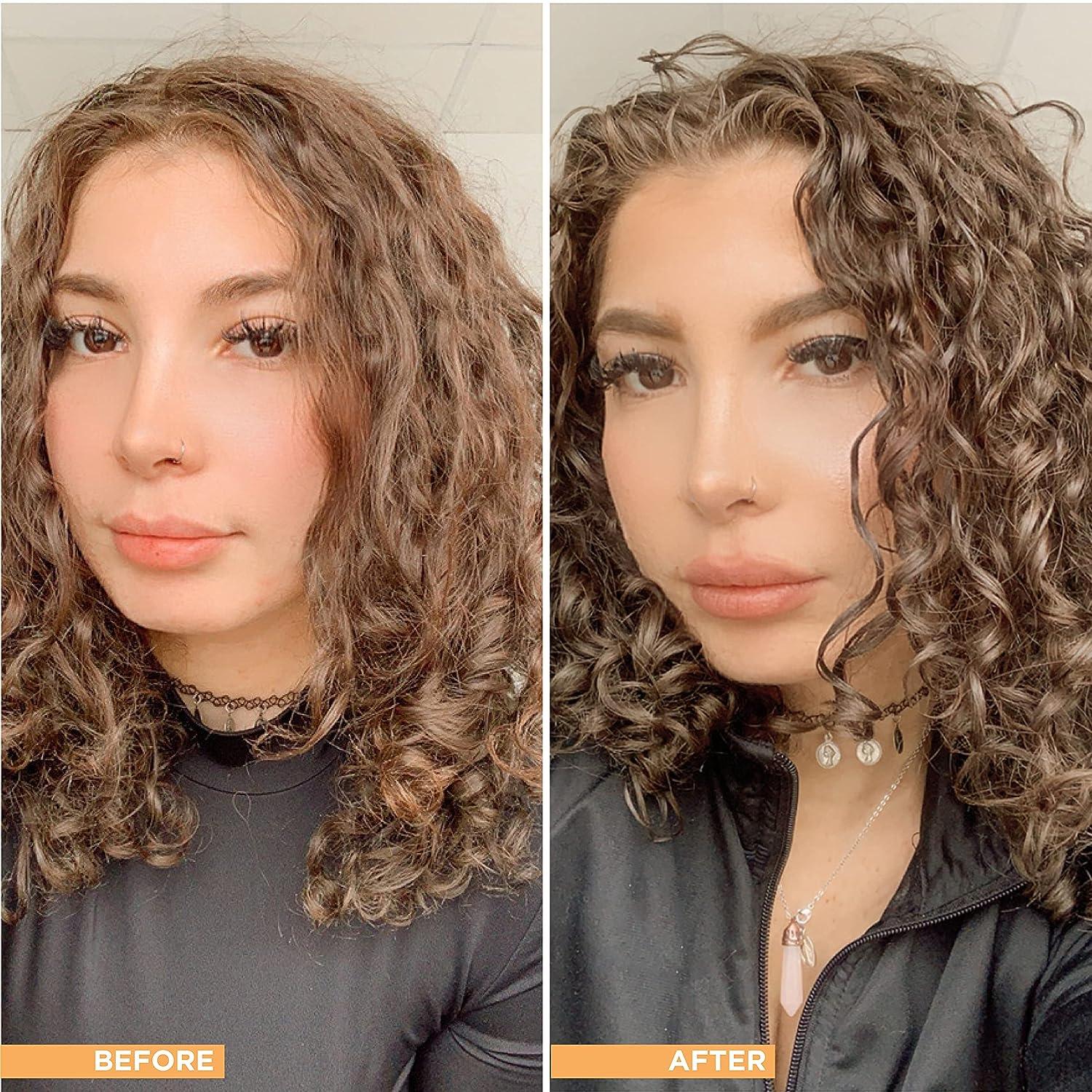 DESIGNME BOUNCE.ME Curling Gel Spray | Anti Frizz, Curl Defining ...