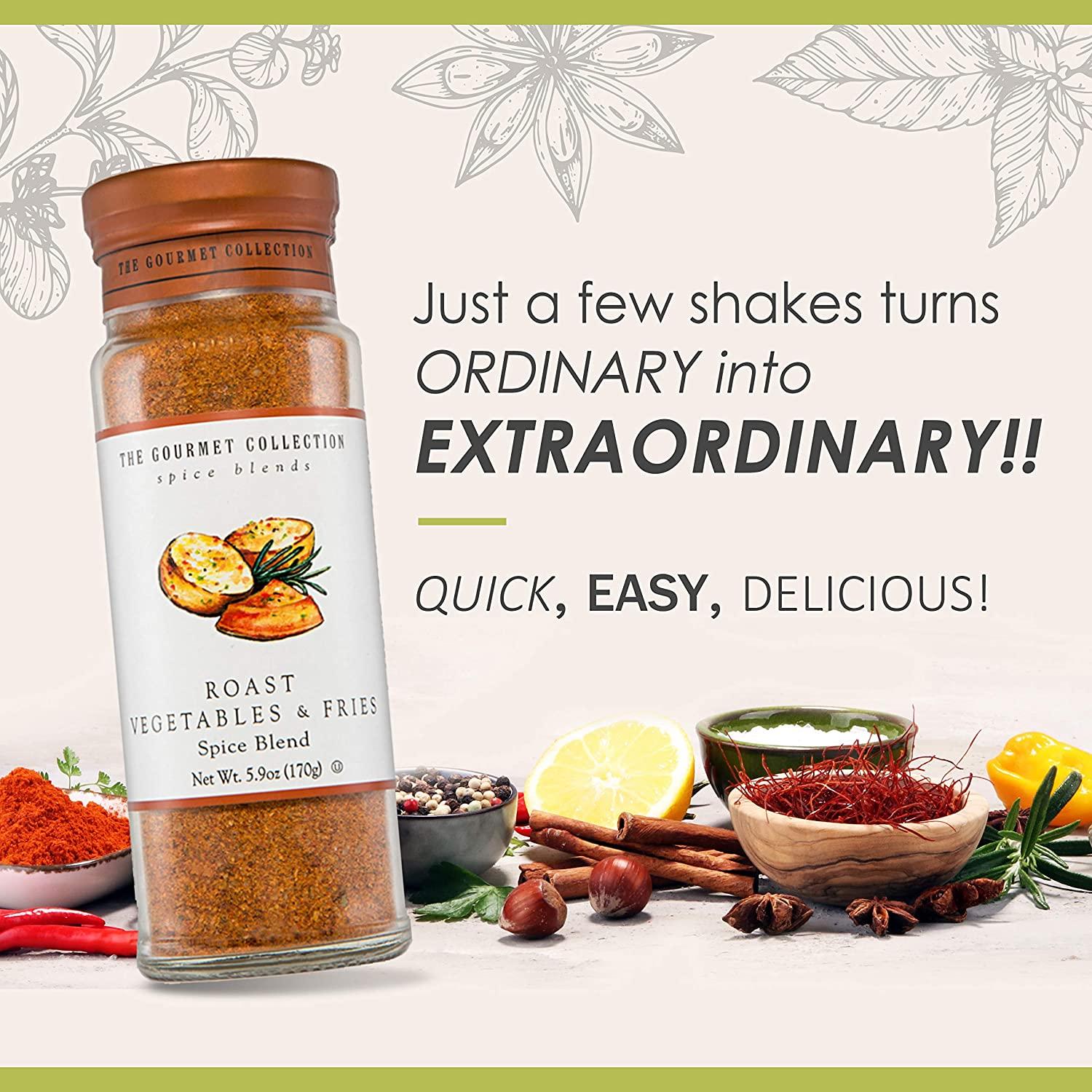 The Gourmet Collection Roast Vegetables & Fries Spice Blend - 5.9 oz ...