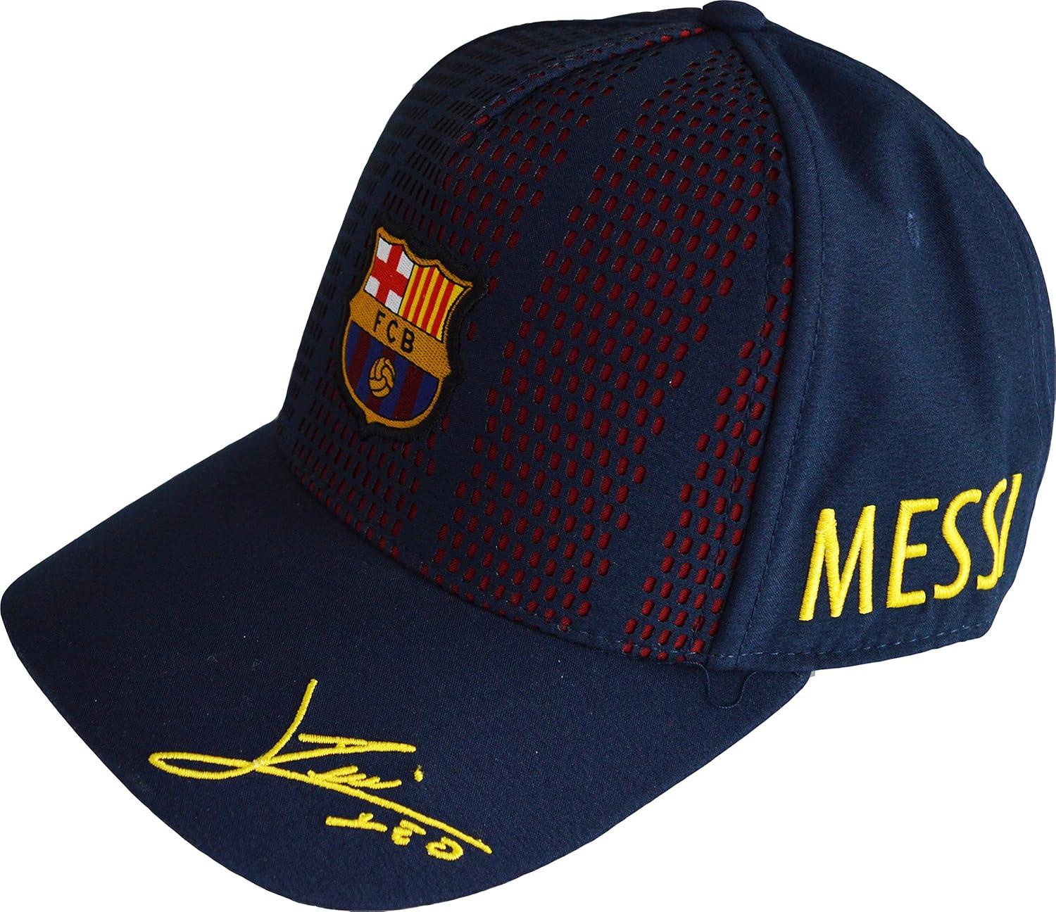 Official FC Barcelona Messi Cap - Authentic Bar a Merchandise for Fans ...