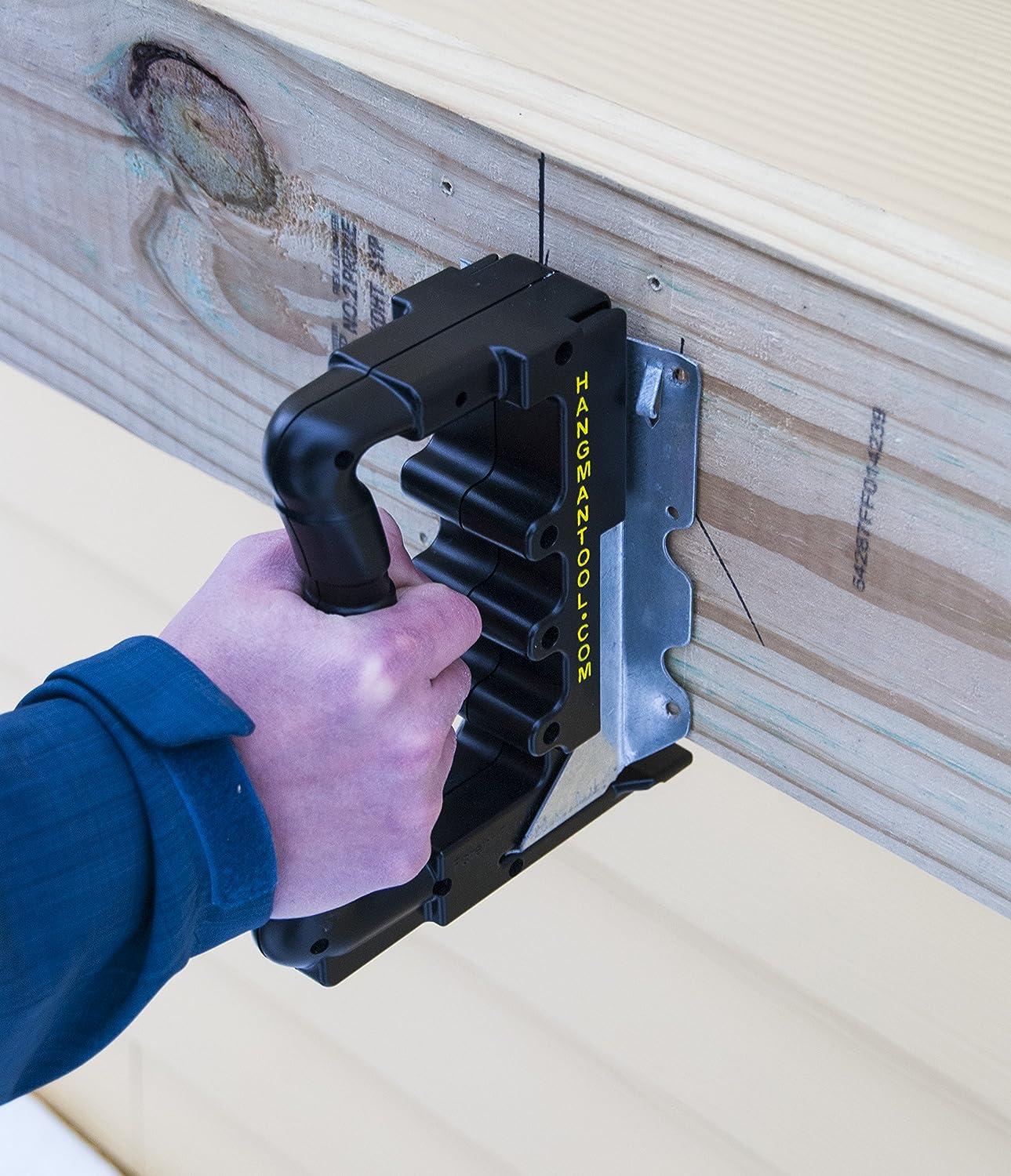 Hang Em Fast Easy Joist Hanging Tool - Hang Man Tool - 2x4 2x6 2x8 2x10 ...