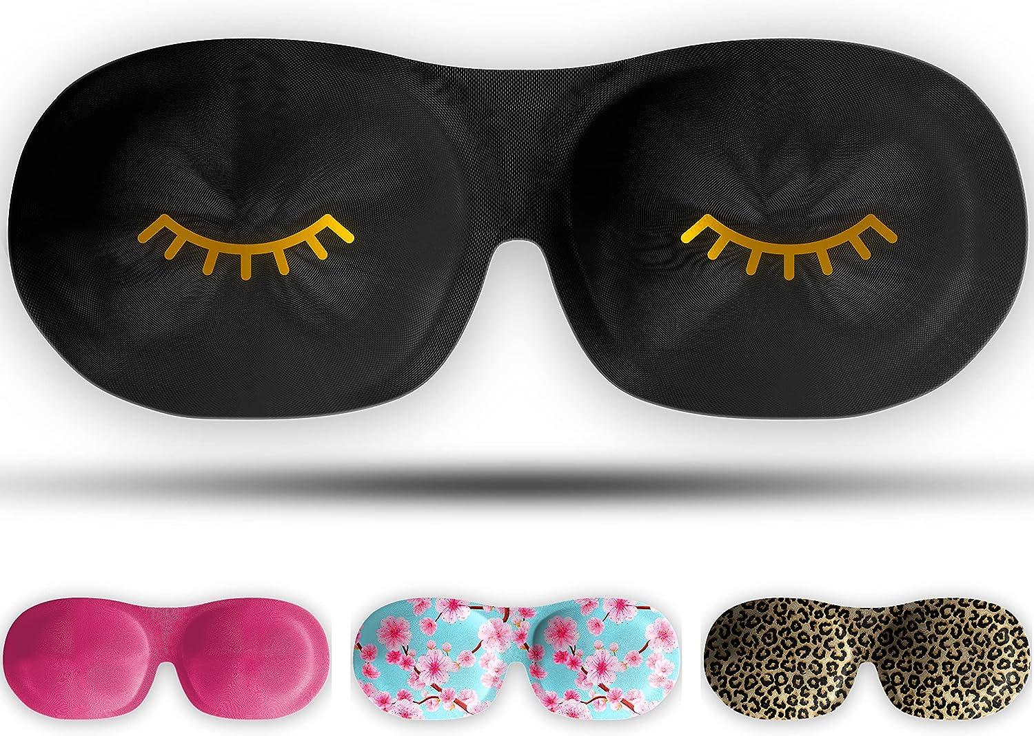SMUG 100% Blackout Sleep Mask | Contoured Design for Deep Sleeping ...