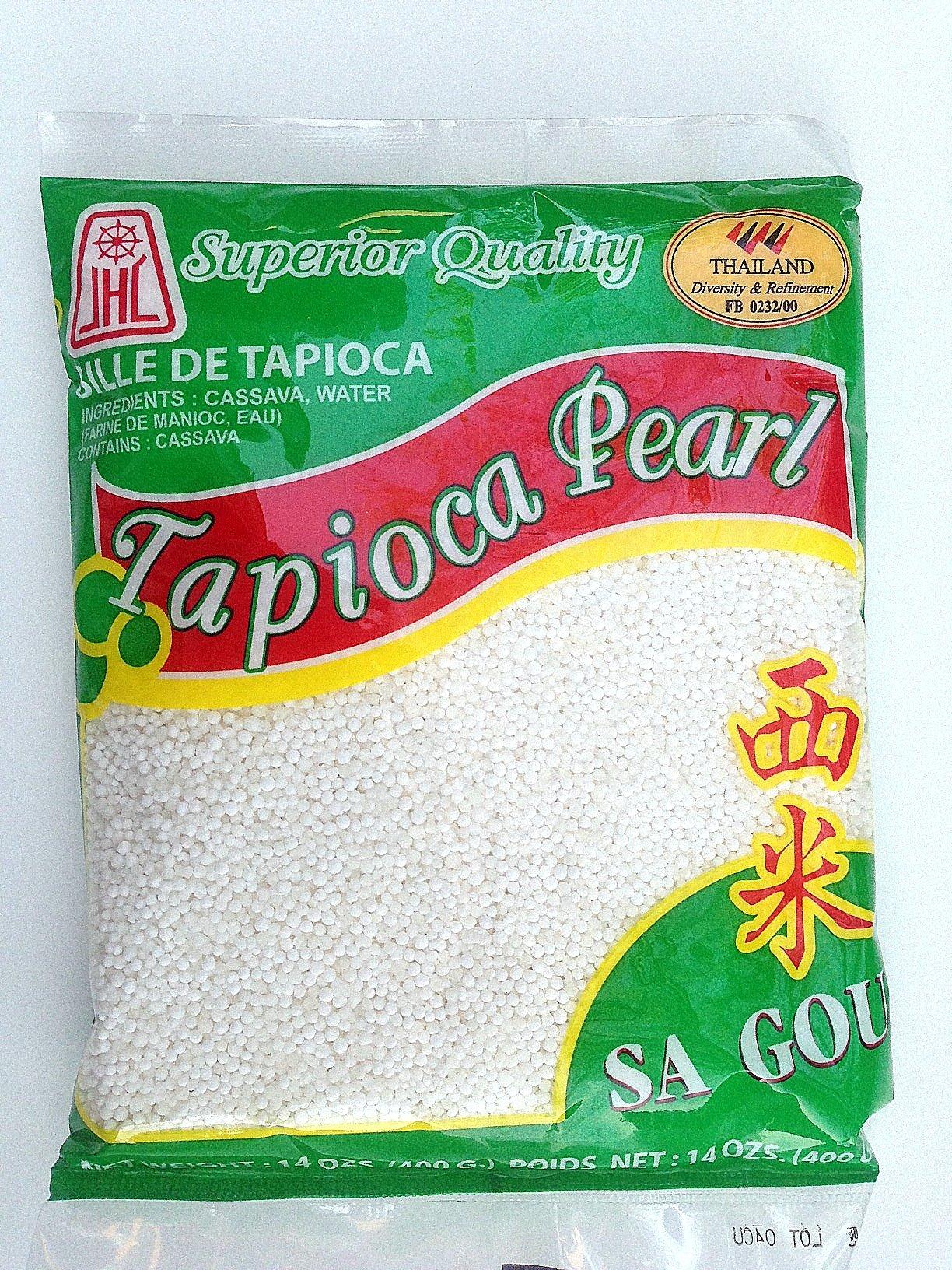 Small Tapioca Pearls 14 Oz. Bags (3 Pack) - Made From Cassava - White Tapioca Balls | Buy Now ...
