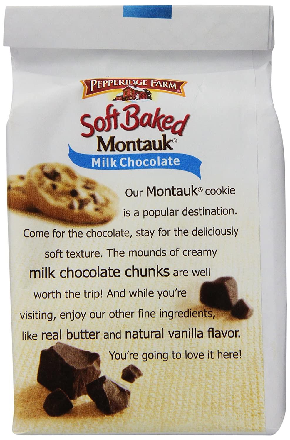 Pepperidge Farm Montauk Milk Chocolate Soft Baked Cookies - 86oz (10 ...