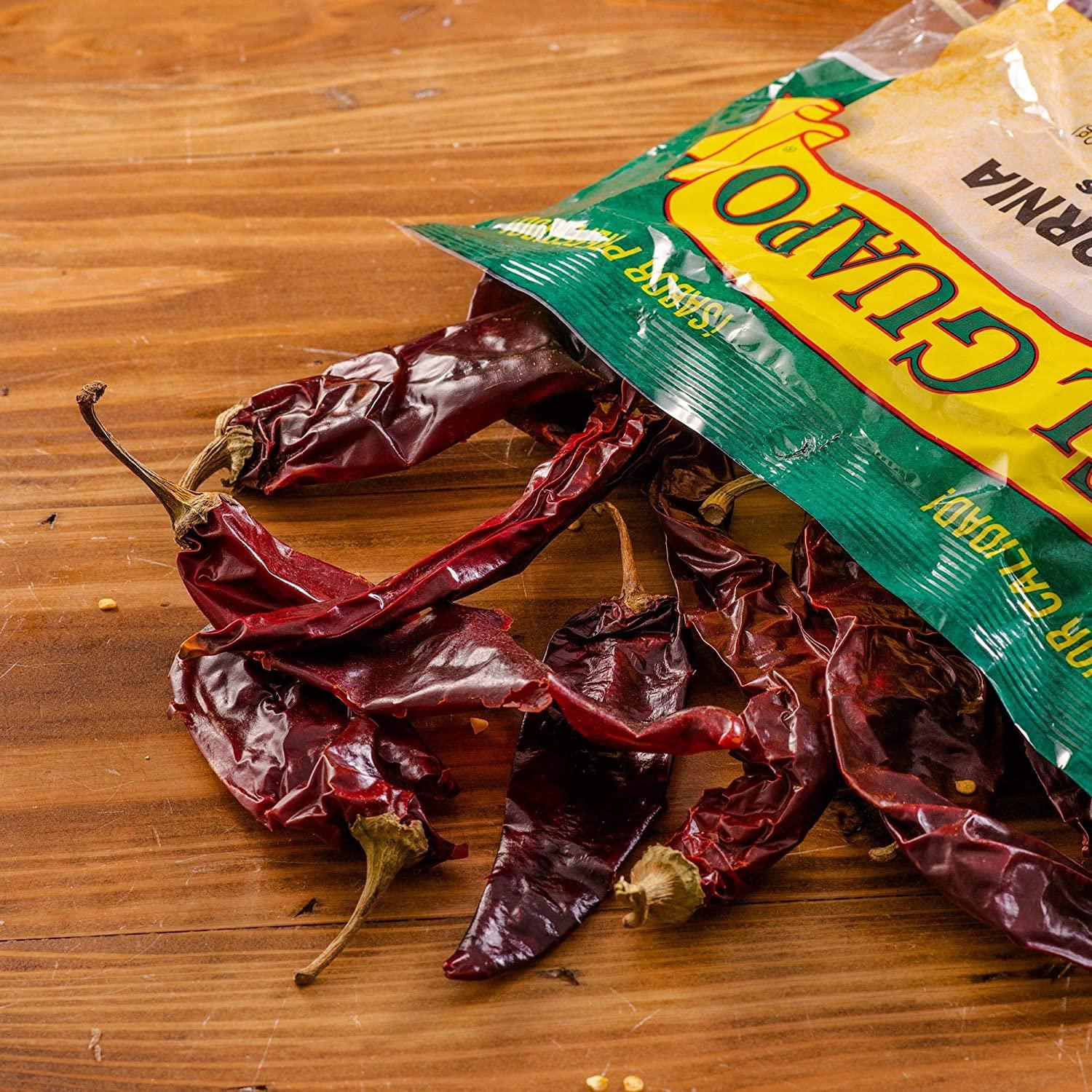 El Guapo California Chiles (Chile California) 2.5 oz - Authentic ...