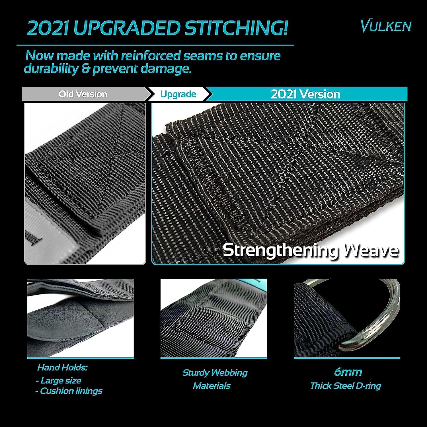 Vulken Tricep Rope Cable Attachment - 28.7 & 22 Dual Lengths Pull Down ...