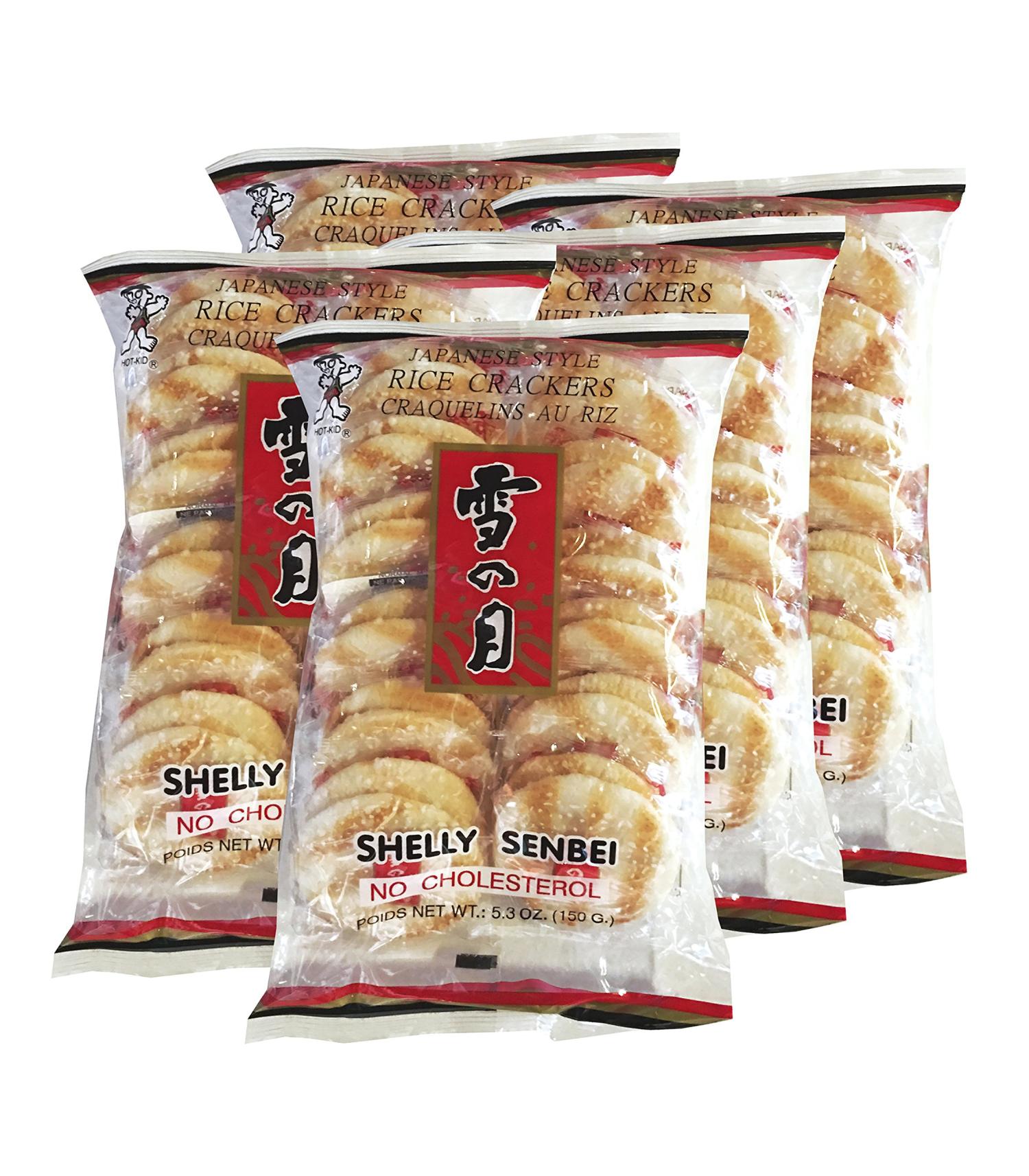 Want Want Big Shelly Shenbei Snowy Crispy Rick Cracker Biscuits - Sugar ...