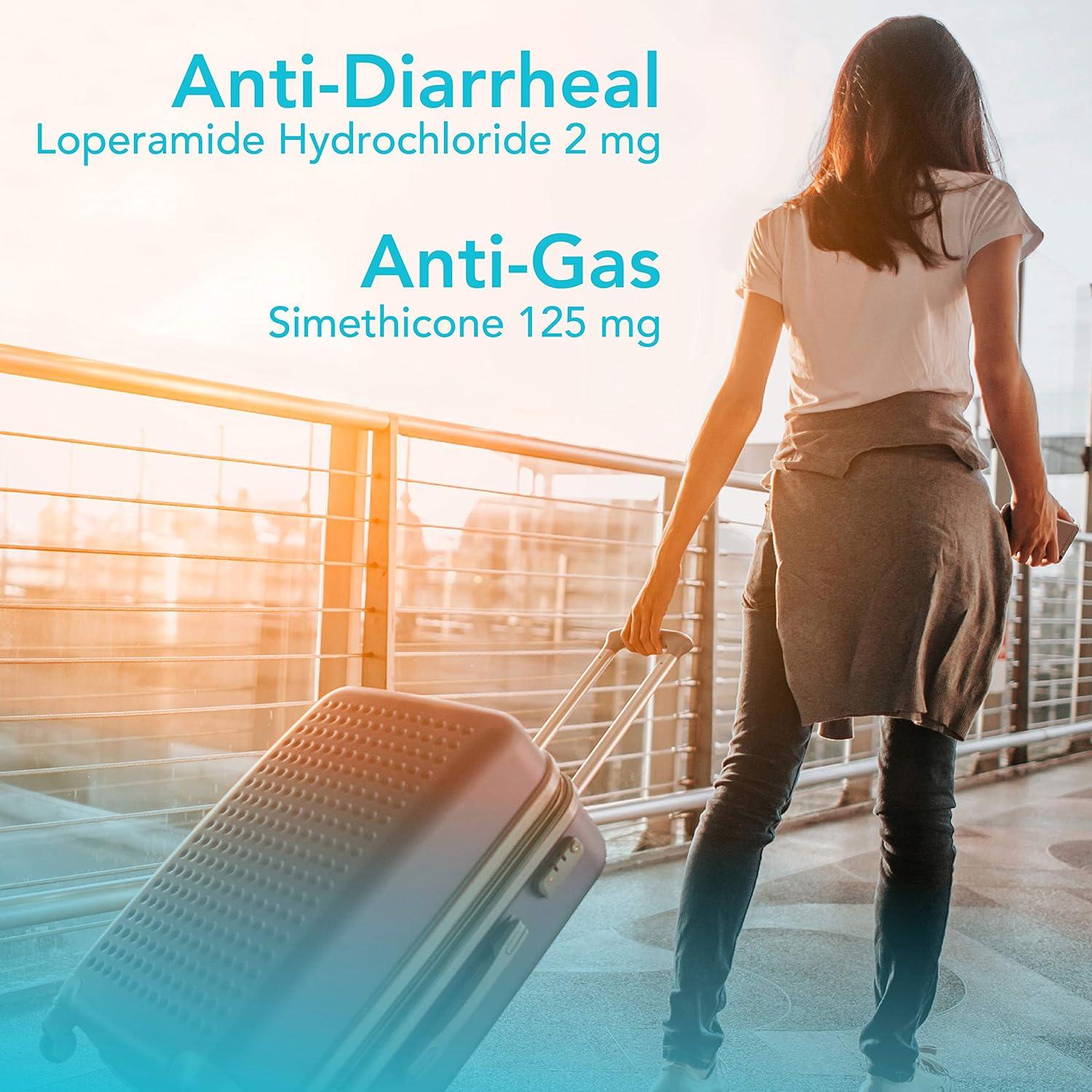 GoodSense Loperamide Hydrochloride and Simethicone Tablets 2mg/125mg ...