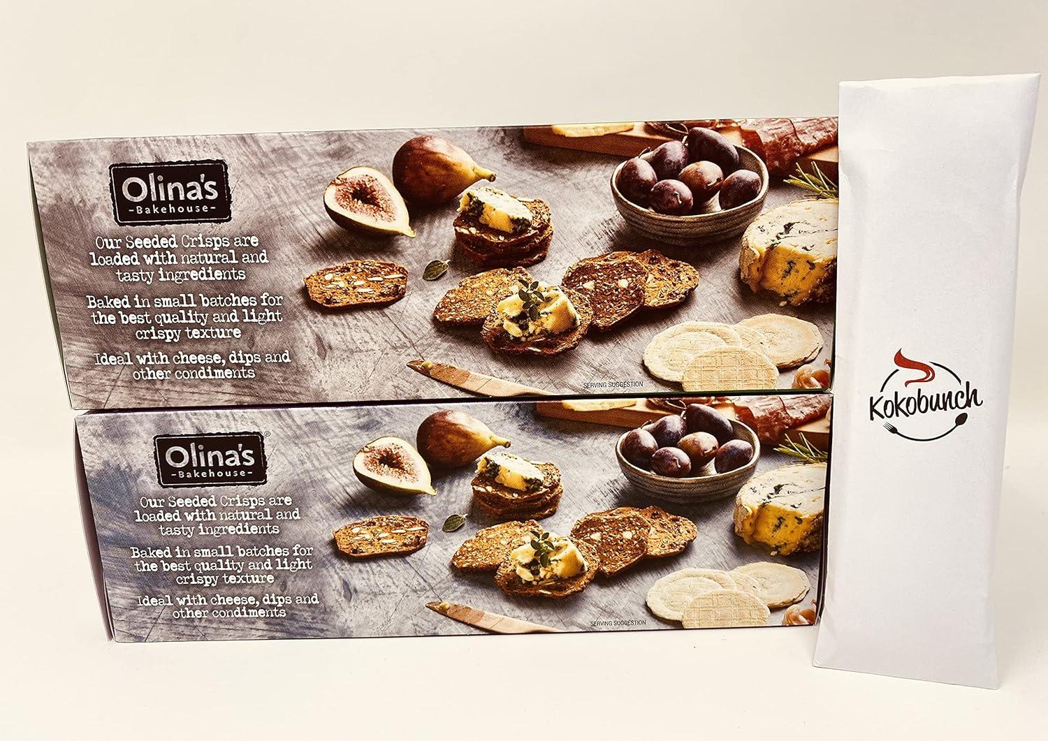 Olinas Bakehouse Seeded Artisan Crisps Cracker Variety Pack - Fig ...
