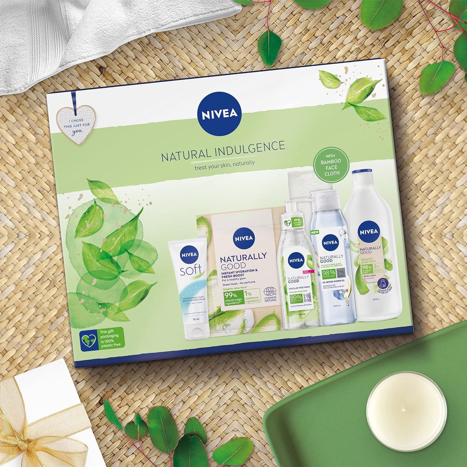 NIVEA Natural Indulgence Gift Set - 6 Piece Gorgeous NIVEA Set for Women | Buy Now with Express ...