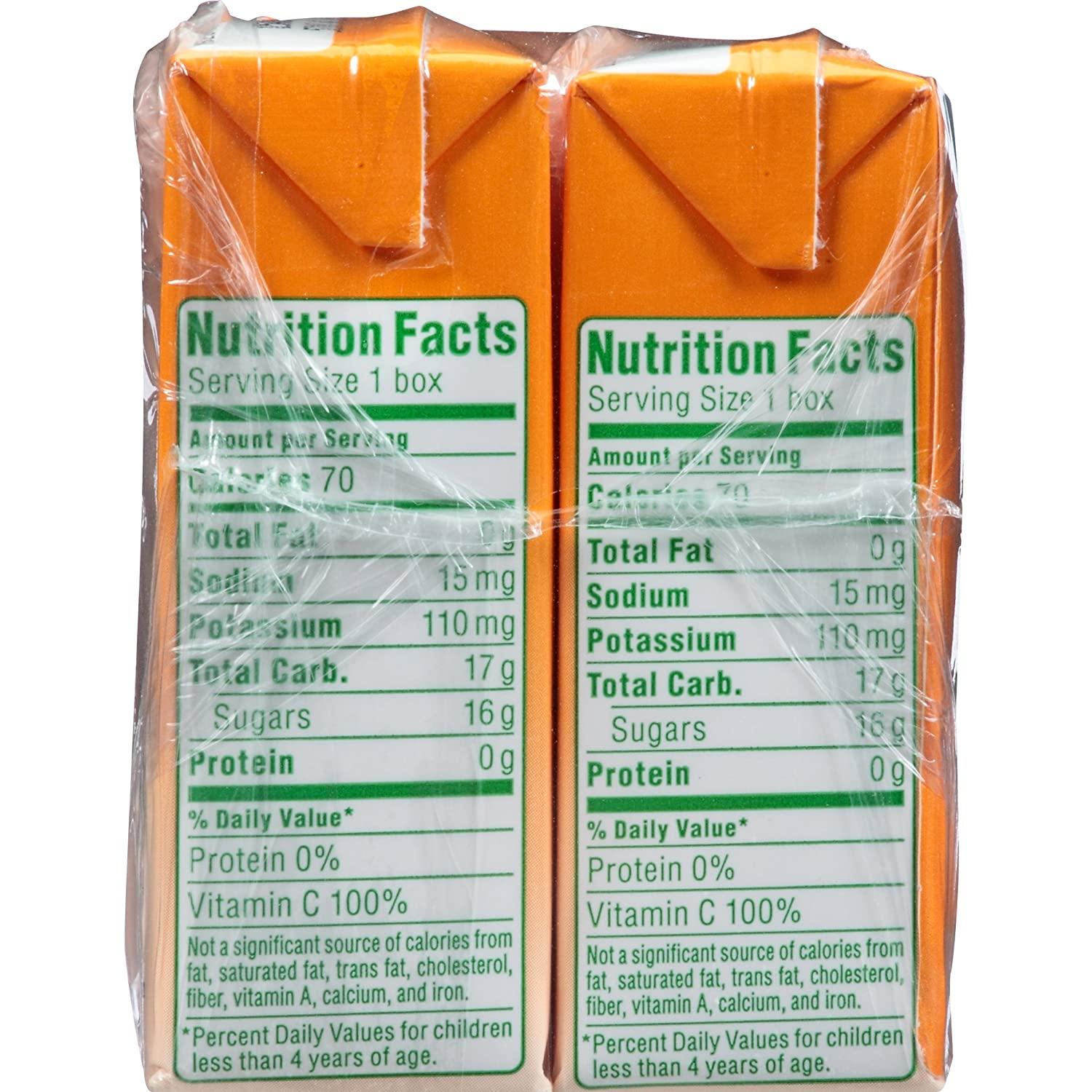 Juicy Juice Orange Tangerine 4.23oz Boxes 8 Count x5 Pack - Refreshing ...