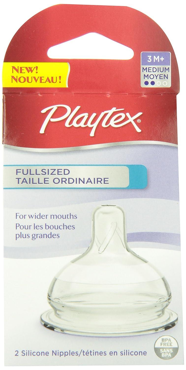 Playtex Angled Nipple Fast Flow 2-Count - Best for Easy Feeding | Buy Now with Express ...