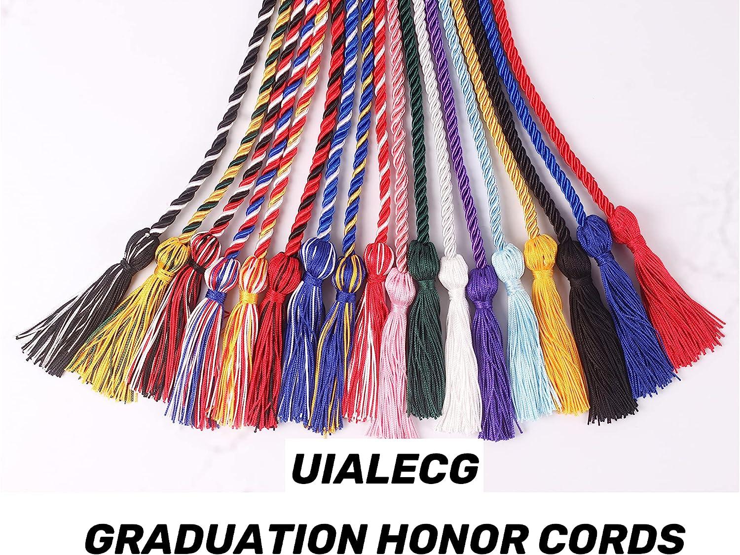 Royal Blue/White/Red Graduation Honor Cords - 68 Long | High-Quality ...