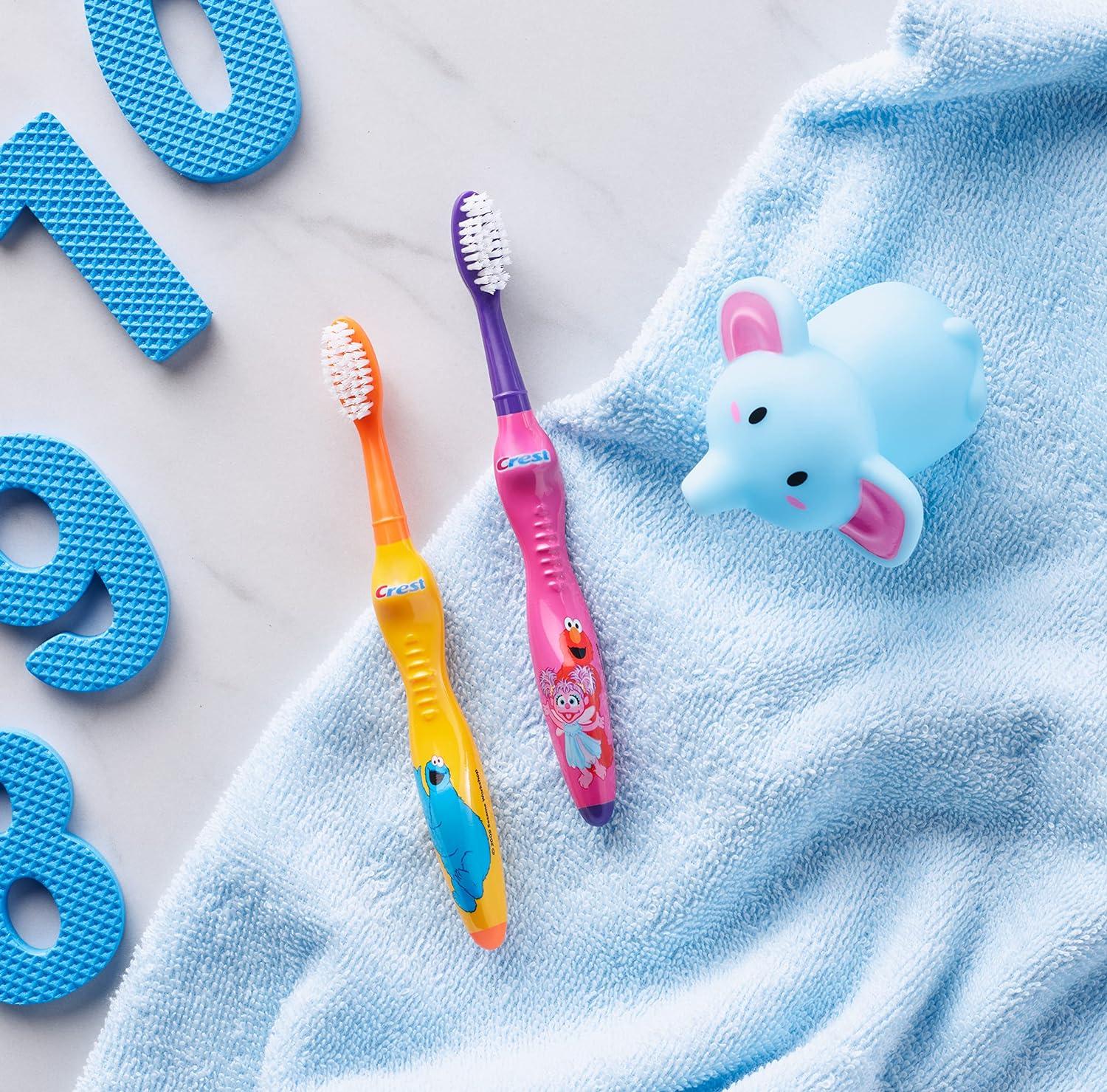 Crest Oral-B Kids Soft Toothbrushes featuring Sesame Street - 3 Sets ...