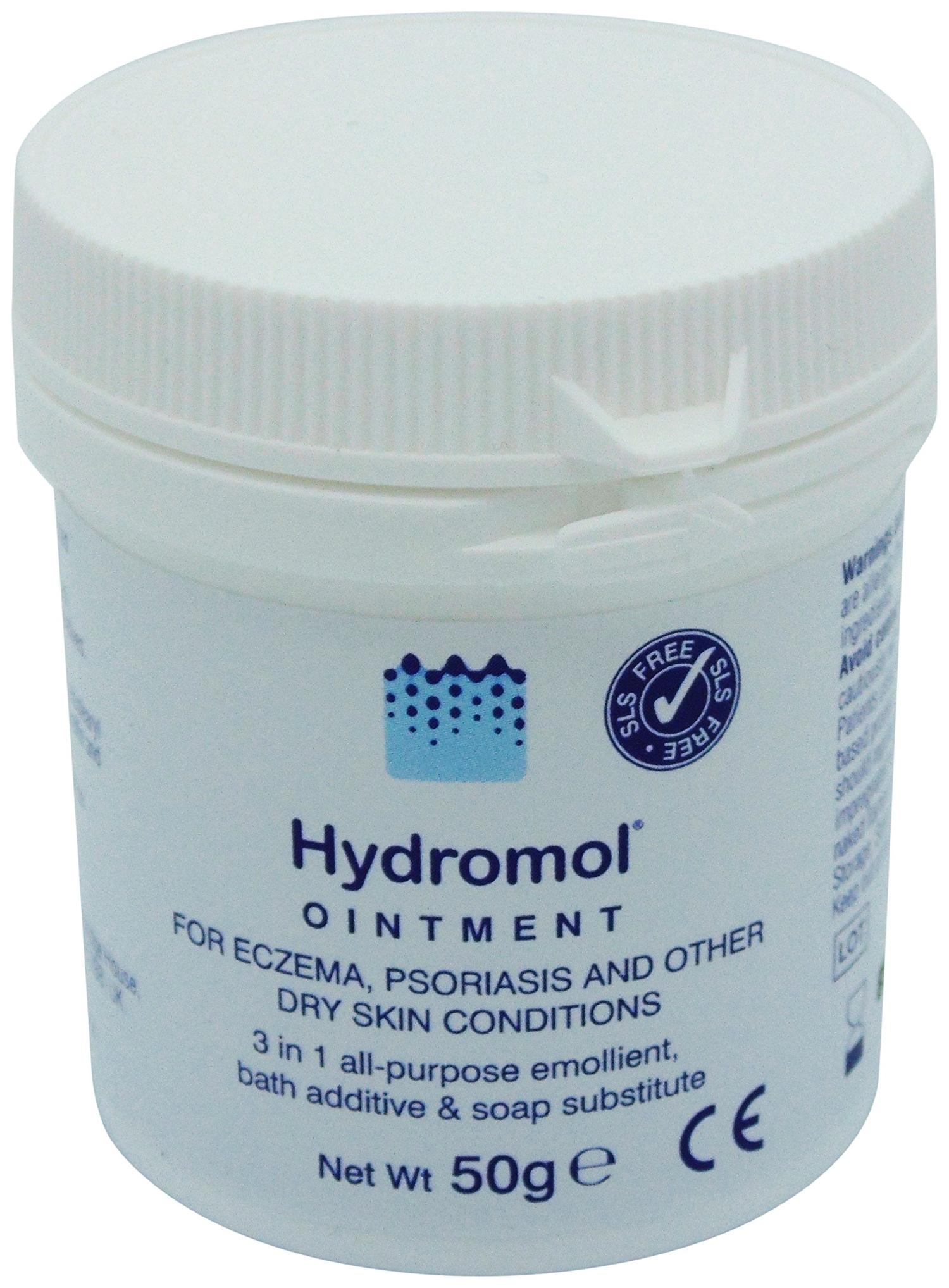 Hydromol Ointment 50g for Dermatitis, Eczema, Psoriasis & Dry Skin ...