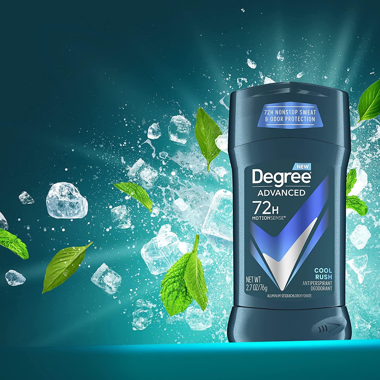 Degree Men Advanced Protection Antiperspirant Deodorant 72-Hour Sweat ...