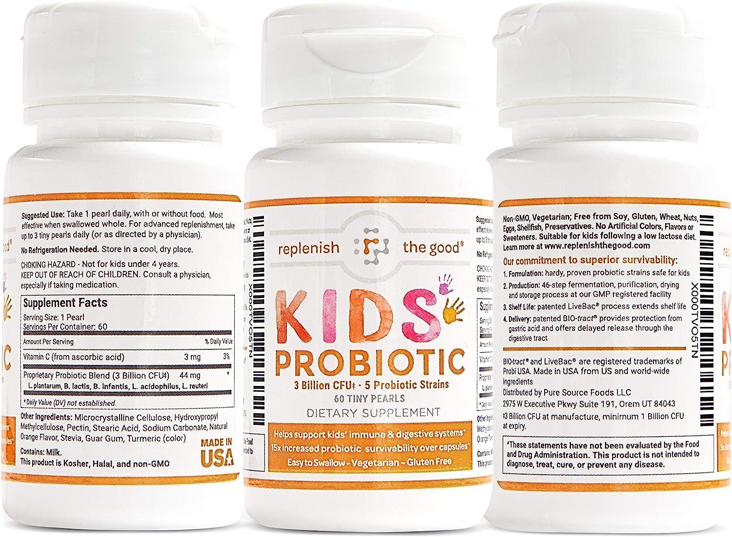 Good Kids Vegan Probiotics for Antibiotic Recovery | Supports Kids ...