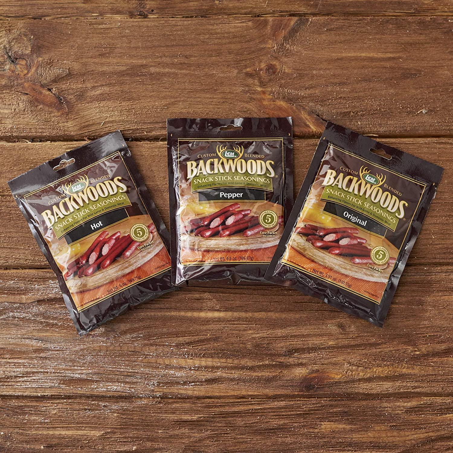 LEM Backwoods Snack Stick Seasoning with Cure - Delicious DIY Snack ...