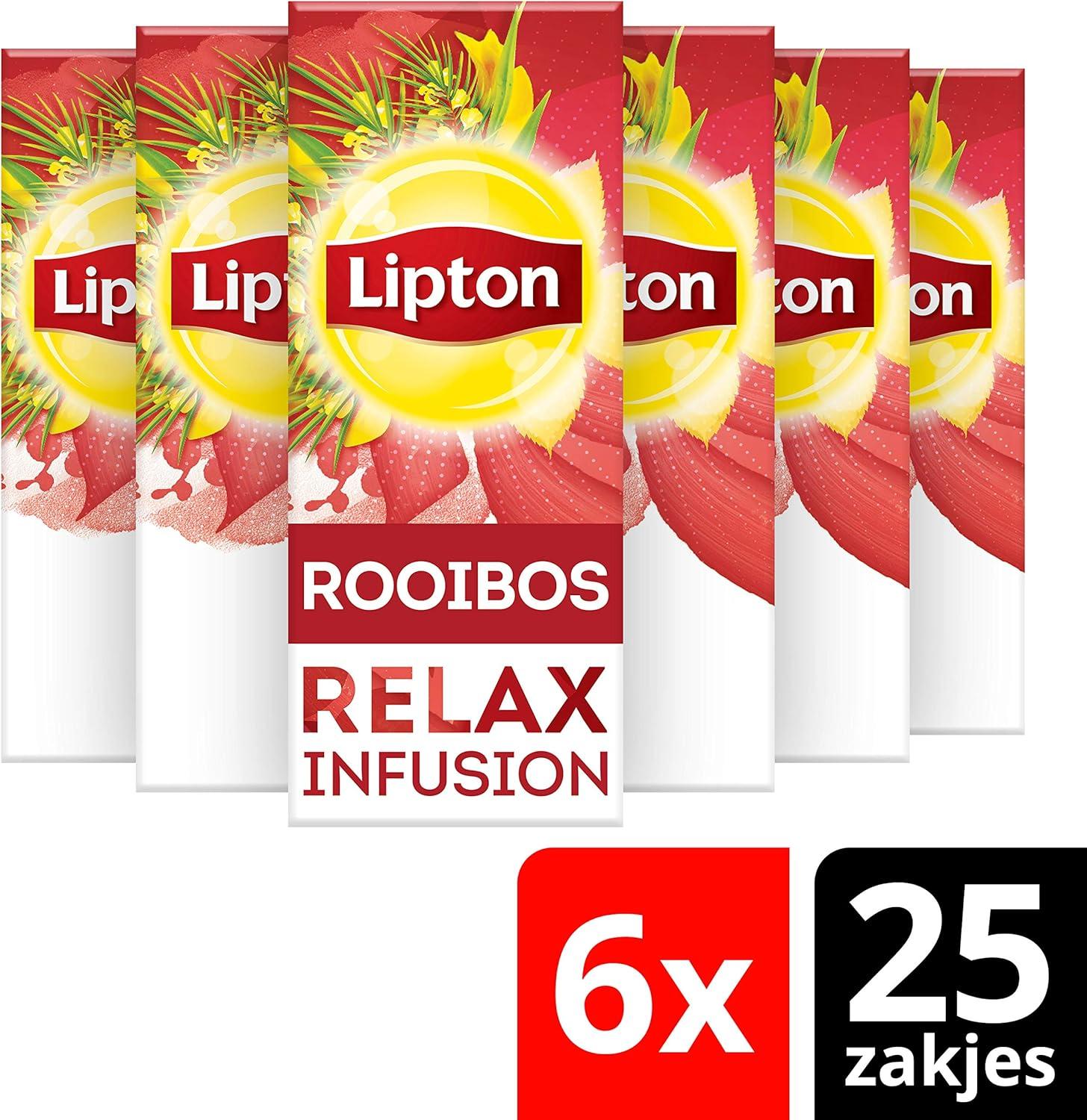 Lipton - Feel Good Selection Rooibos - 6x 25 Tea bags | Buy Now with ...