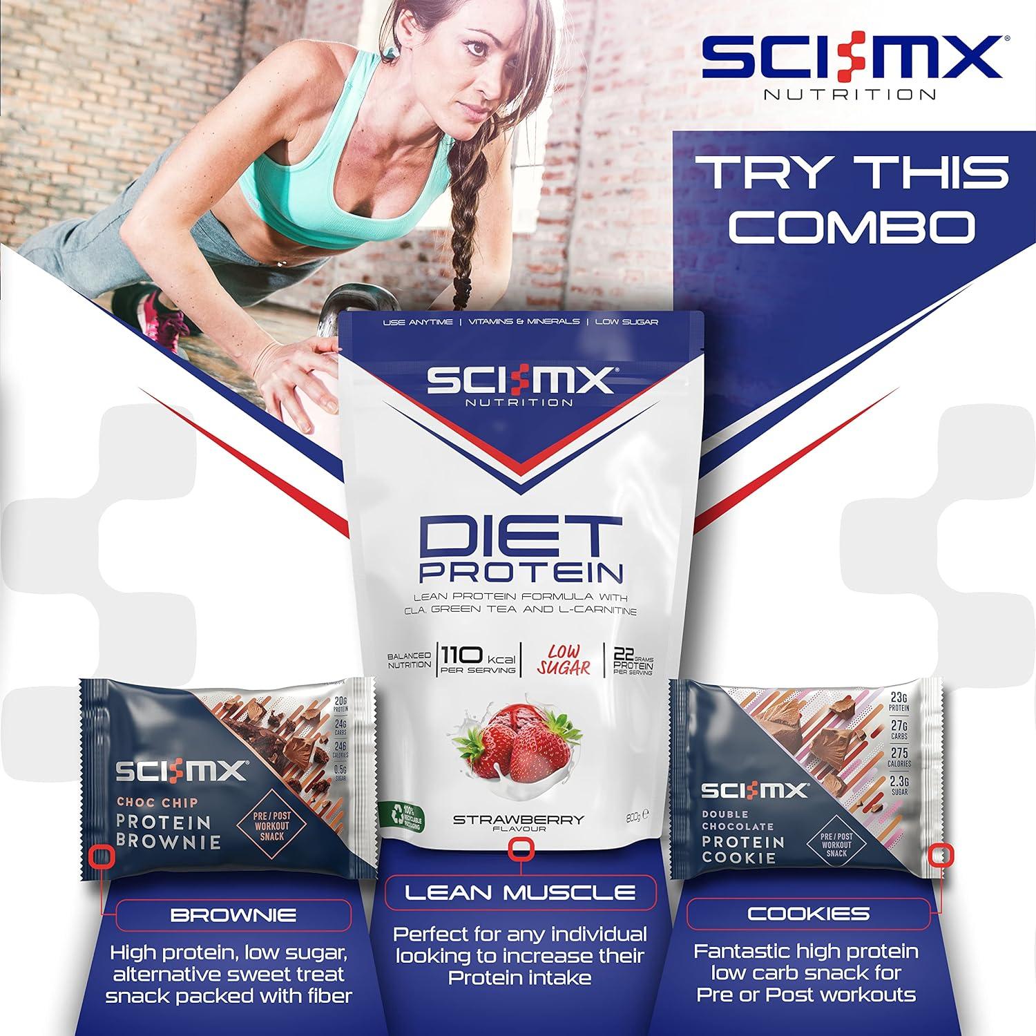 SCI-MX Diet Protein High Protein Low Sugar Low Fat Lean Protein Formula ...