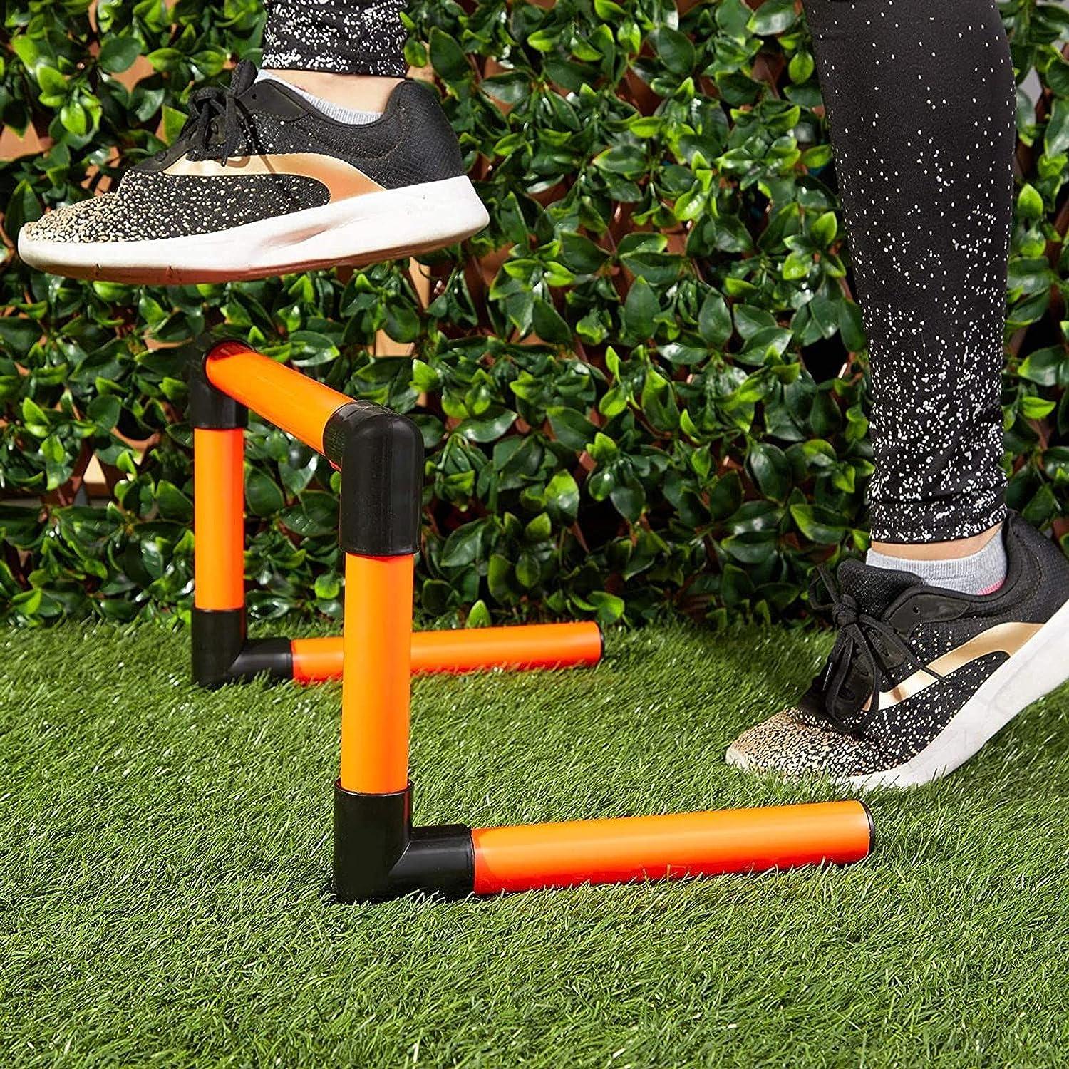 Agility Hurdles Speed Training Set - 9 Inches, 6 Pack - Track and Field ...